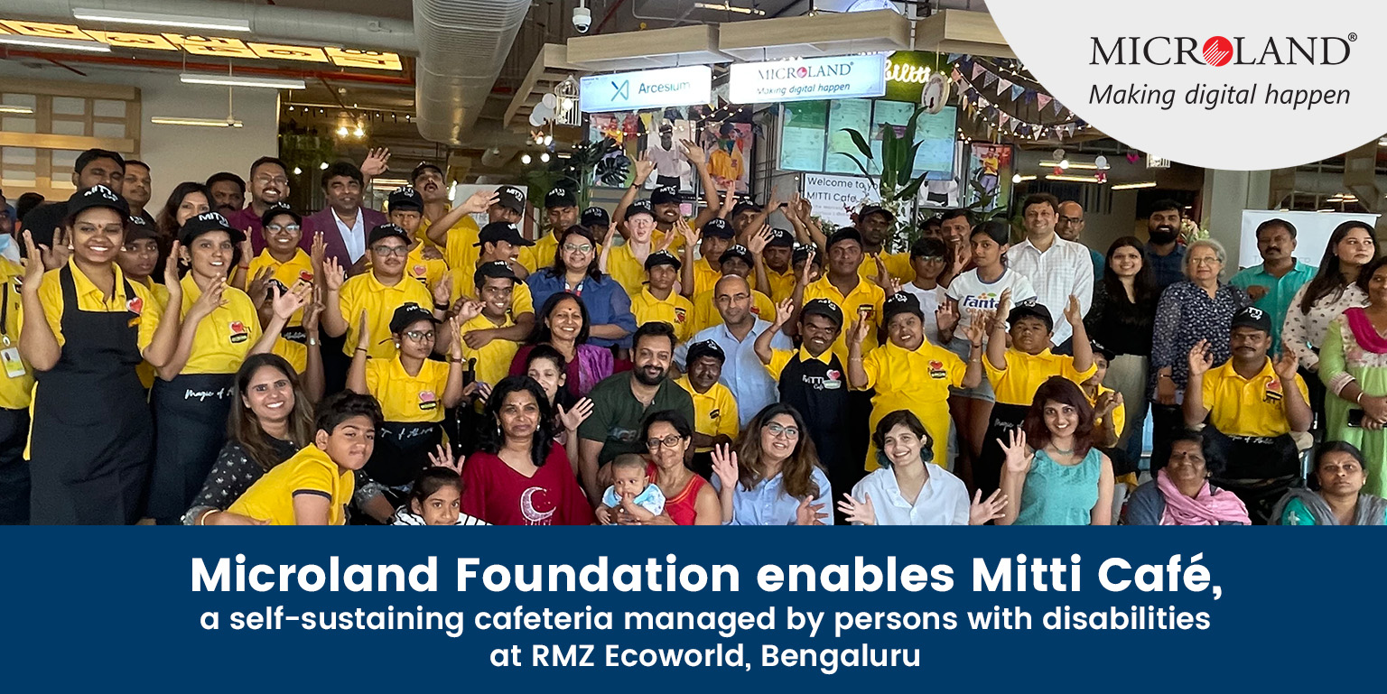 Microland on Twitter: "Microland Foundation, the CSR arm of Microland Limited, proudly launches ...