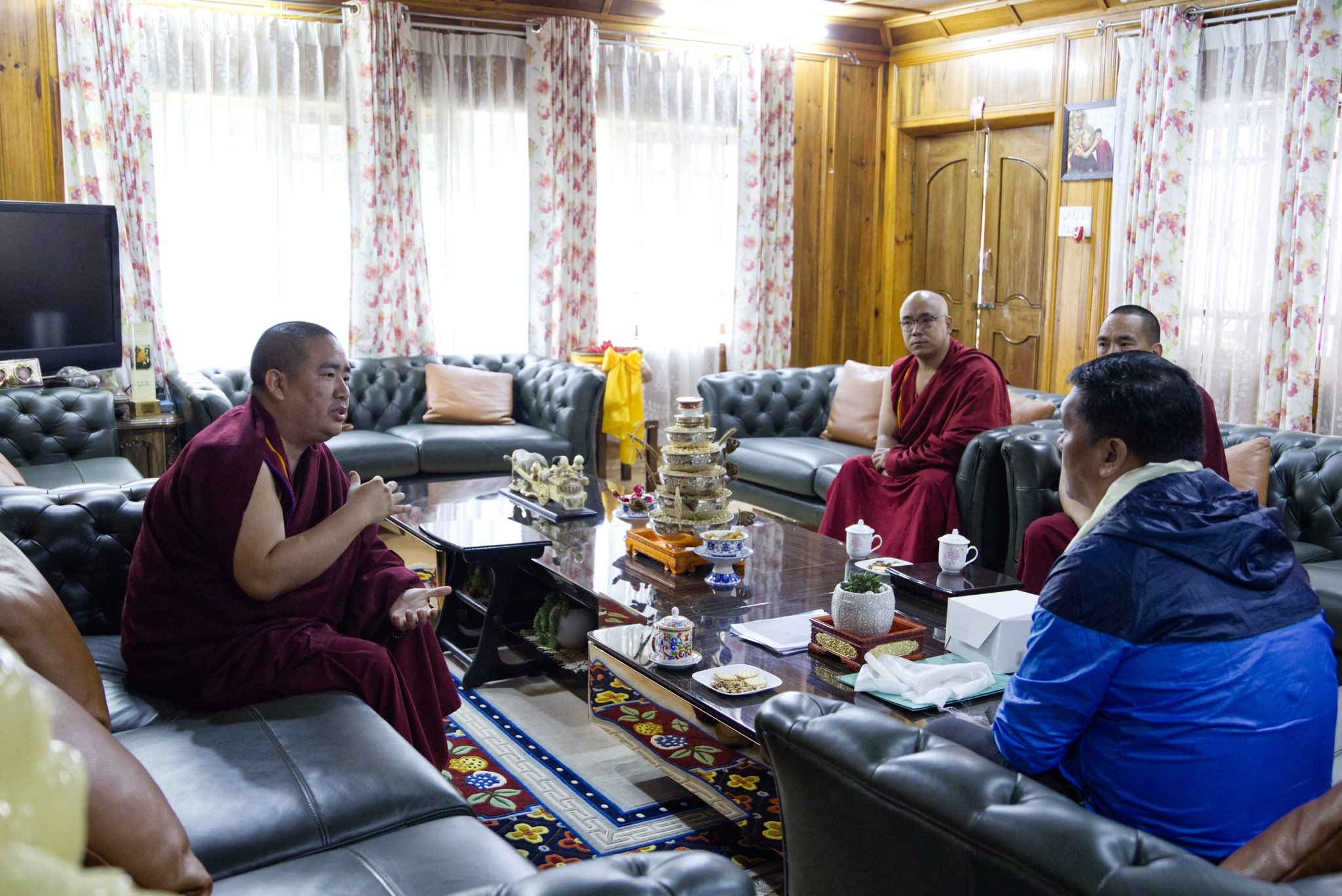 Pema Khandu པདྨ་མཁའ་འགྲོ་། On Twitter Happy To Have Met His Eminence