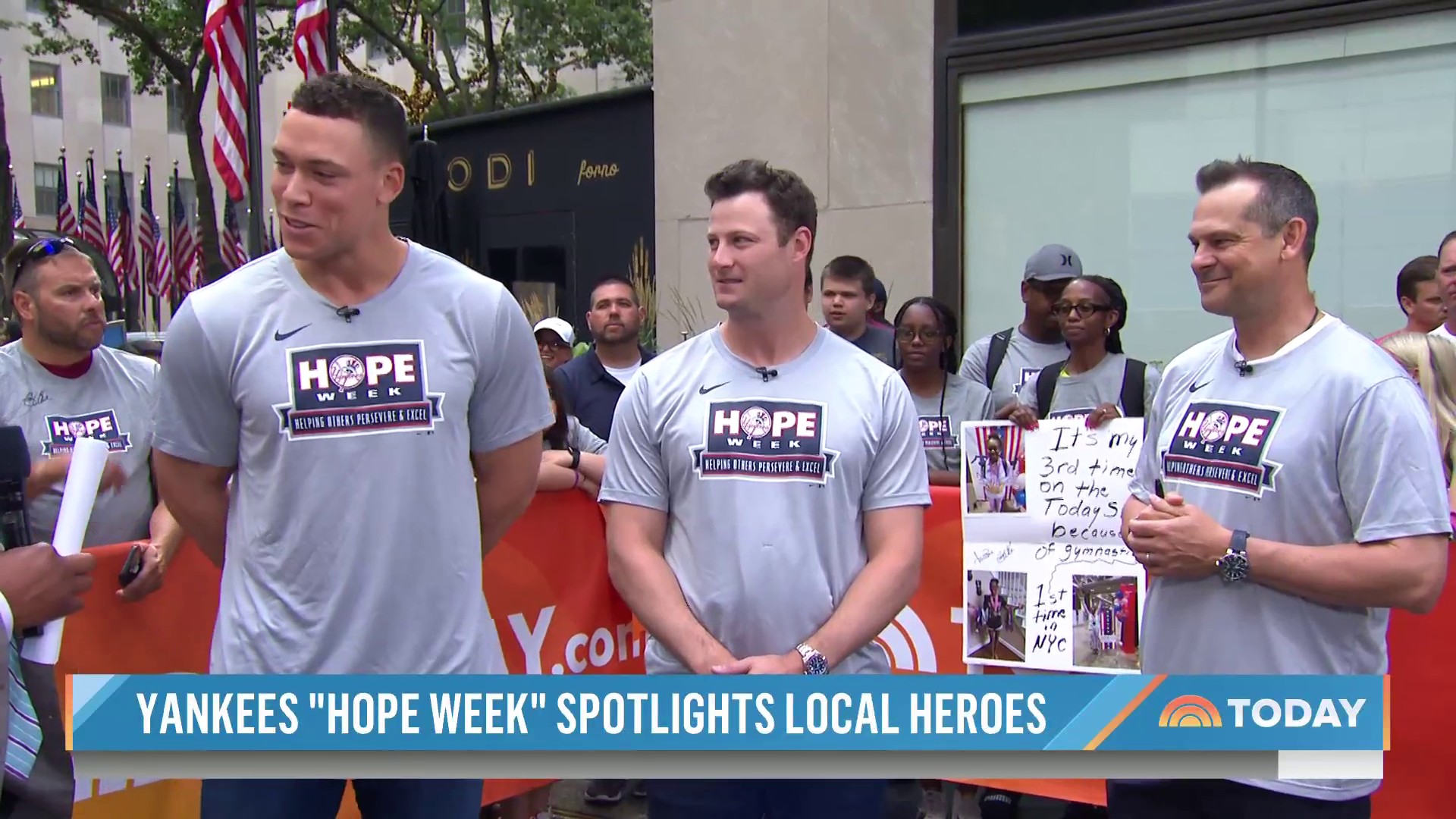 Talkin' Yanks on Twitter: "Aaron Judge says he’ll be back “hopefully soon” Gerrit Cole did ...