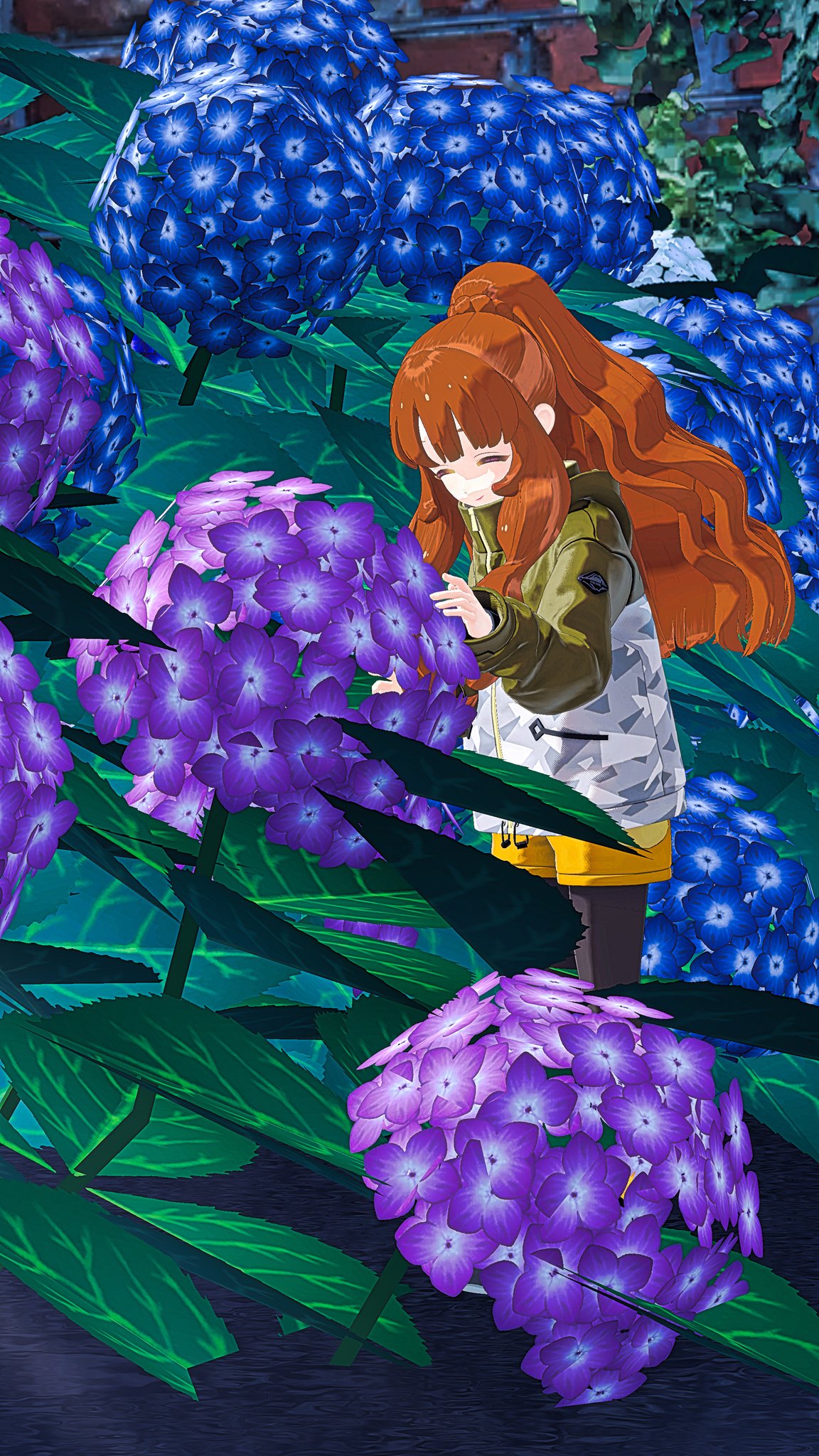 Shinoka on Twitter: "温室庭園Alma_Rose -After the Rain- By あーるまーる #VRChat #YOYOGIMORI #茉弥 #MEME ...