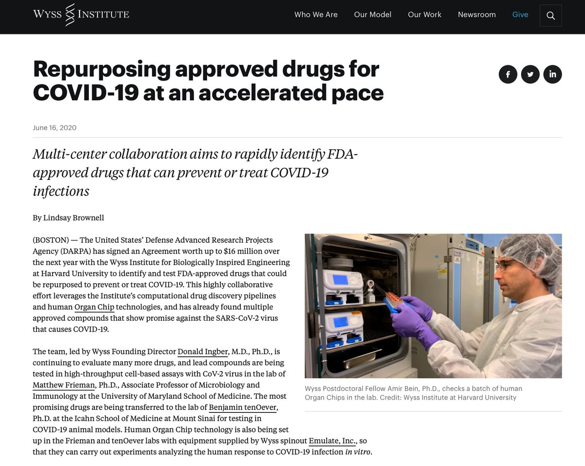 @MagilJoe Yep ... lot's of stuff like this at the Wyss Institute and at ...