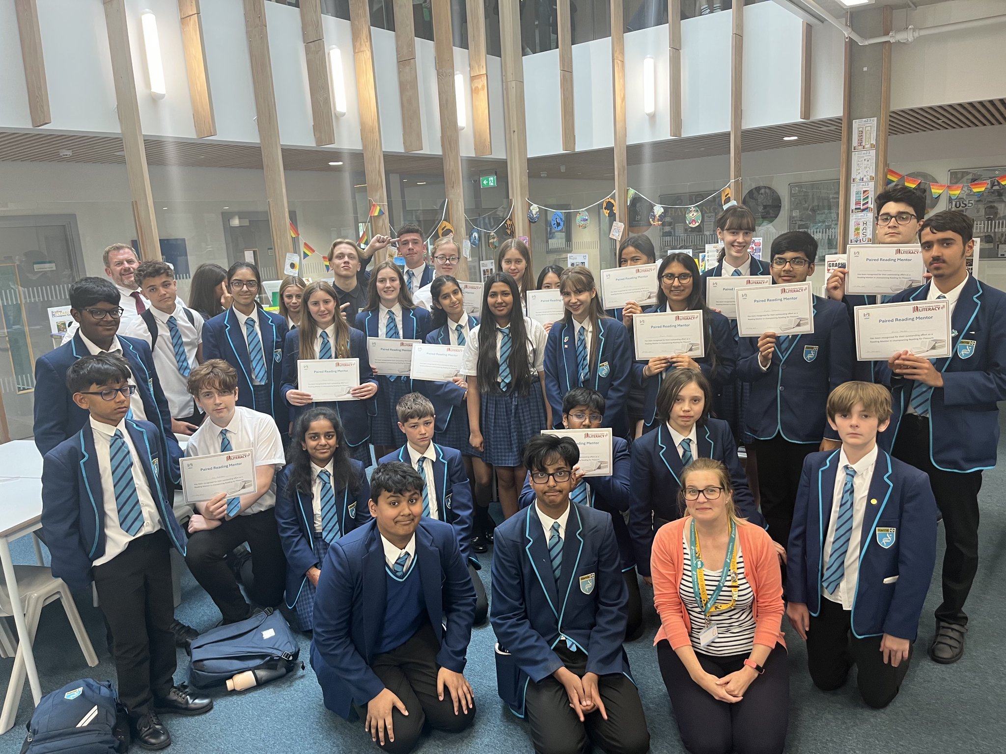 Harris Sutton Library on Twitter: "Reading Buddy sessions complete! Well done to all of the Year ...