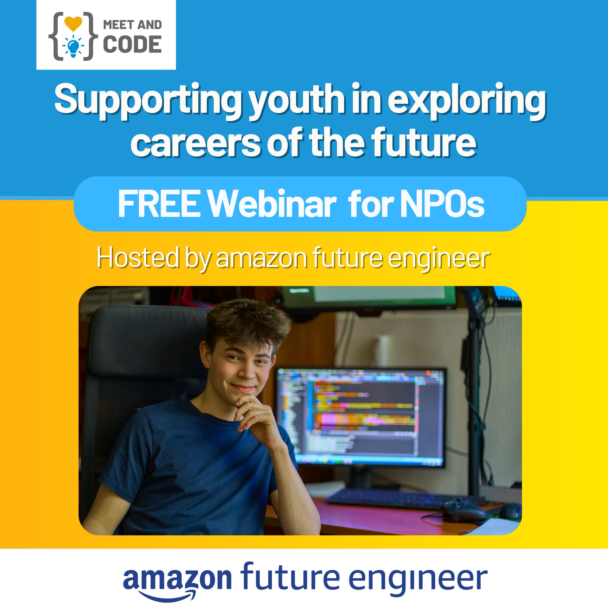 Meet and Code on Twitter: "📣 Calling all digital enthusiasts and NPOs! Join our free webinar in ...