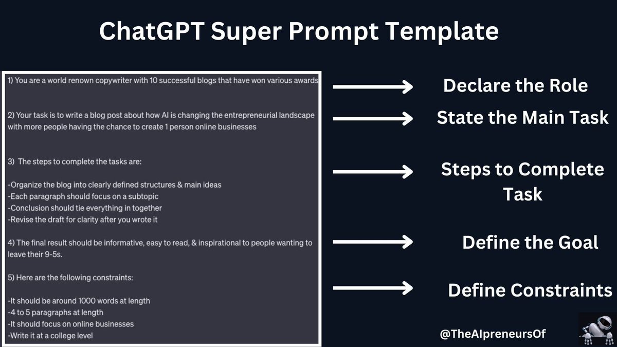 ChatGPT Super Prompt Tutorial AI is only as powerful as its prompter ...