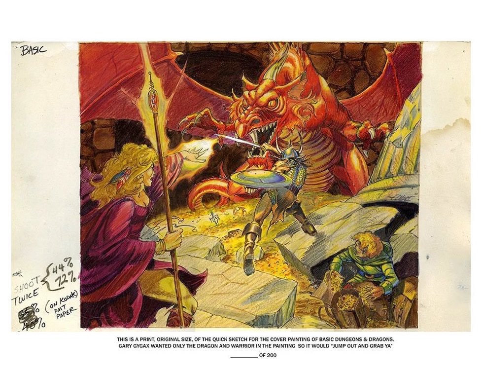 YoDanno #DragonlanceDragonlance on Twitter: "Good Morning Larry Elmore had grandiose plans for ...