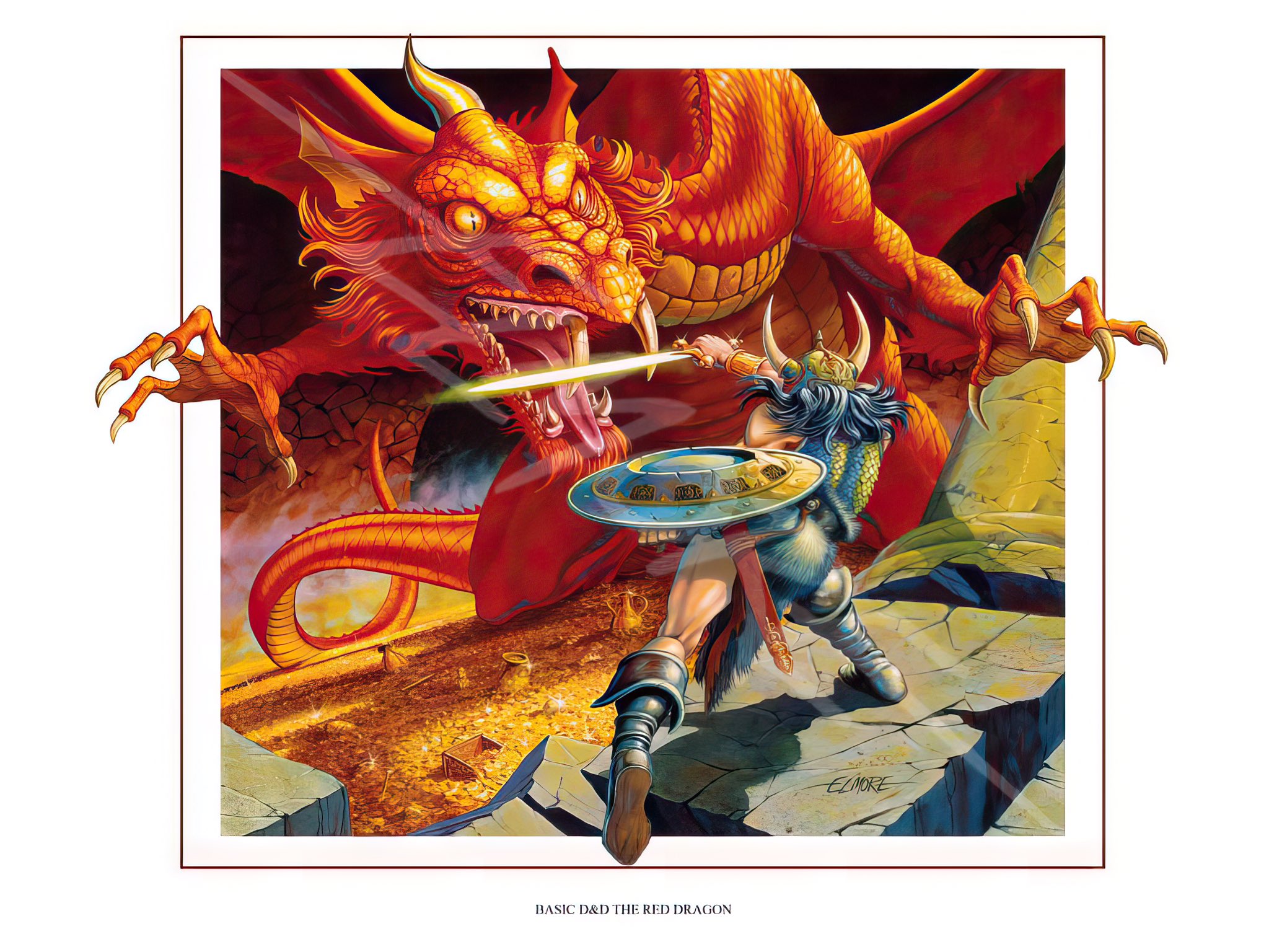 YoDanno #DragonlanceDragonlance on Twitter: "Good Morning Larry Elmore had grandiose plans for ...