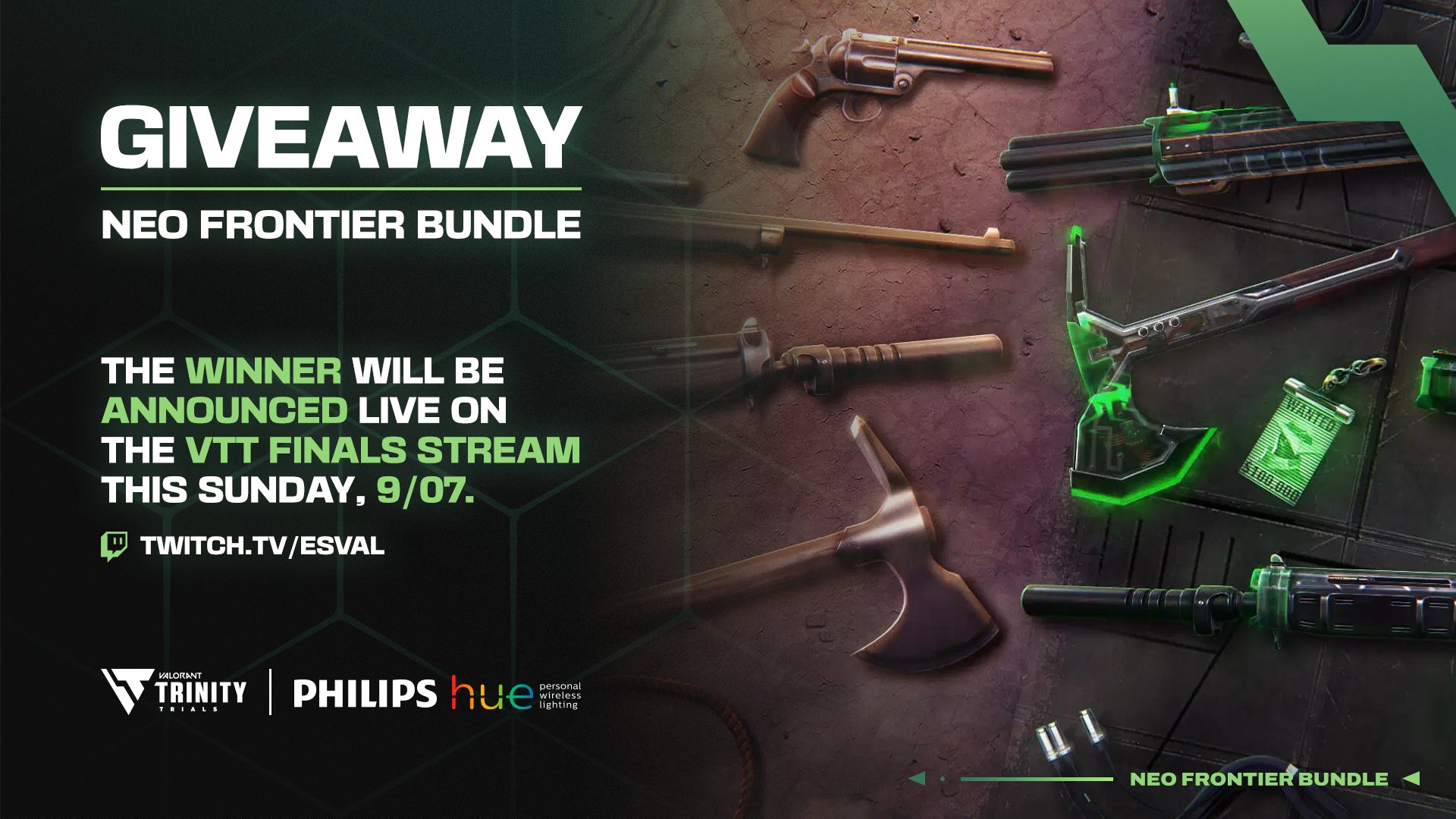 VALORANT Trinity Trials on Twitter: "🟢 𝐆𝐈𝐕𝐄𝐀𝐖𝐀𝐘🟢 Let's celebrate the # ...