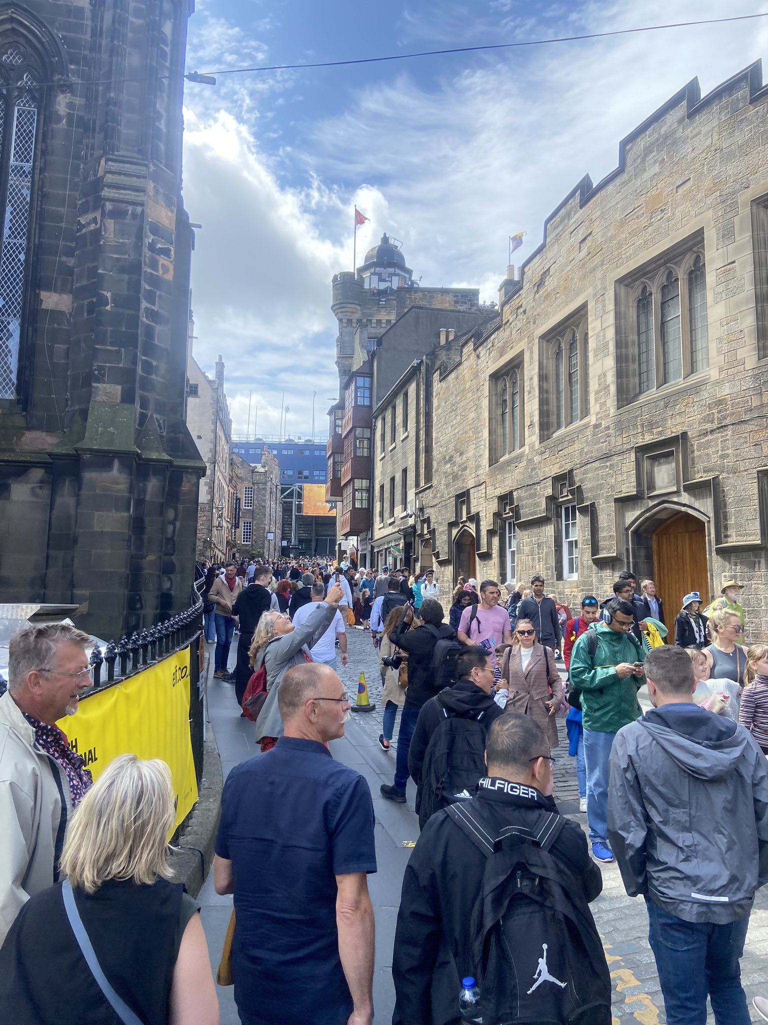 Ian Rankin on Twitter: "Castle Hill today. Memo to self: don’t try this again till September ...