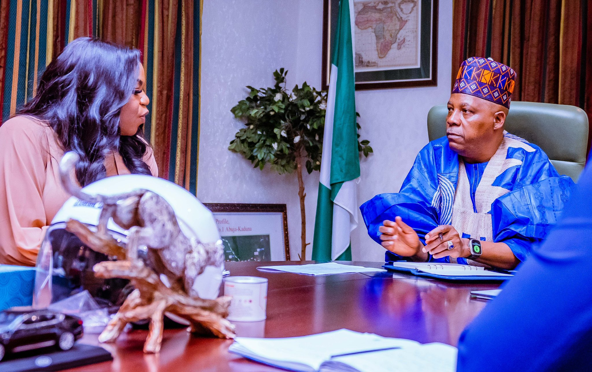 Abubakar Sadiq Kurbe on Twitter: "Vice President, Sen. @KashimSM Shettima received in audience ...