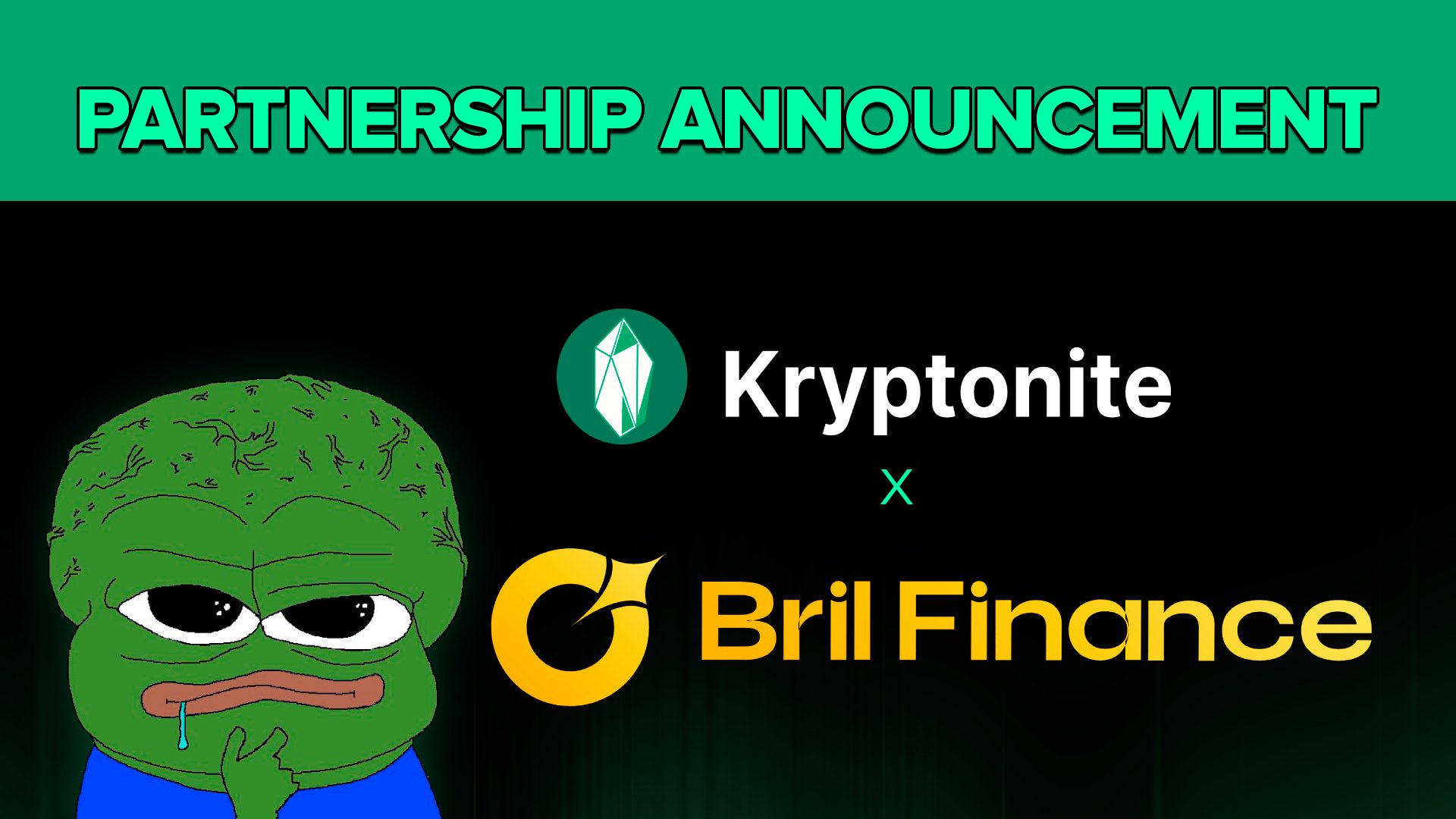 Kryptonite 🟩 on Twitter: "🫡 Kryptonians We're excited to announce our collab with @Bril_Finance ...