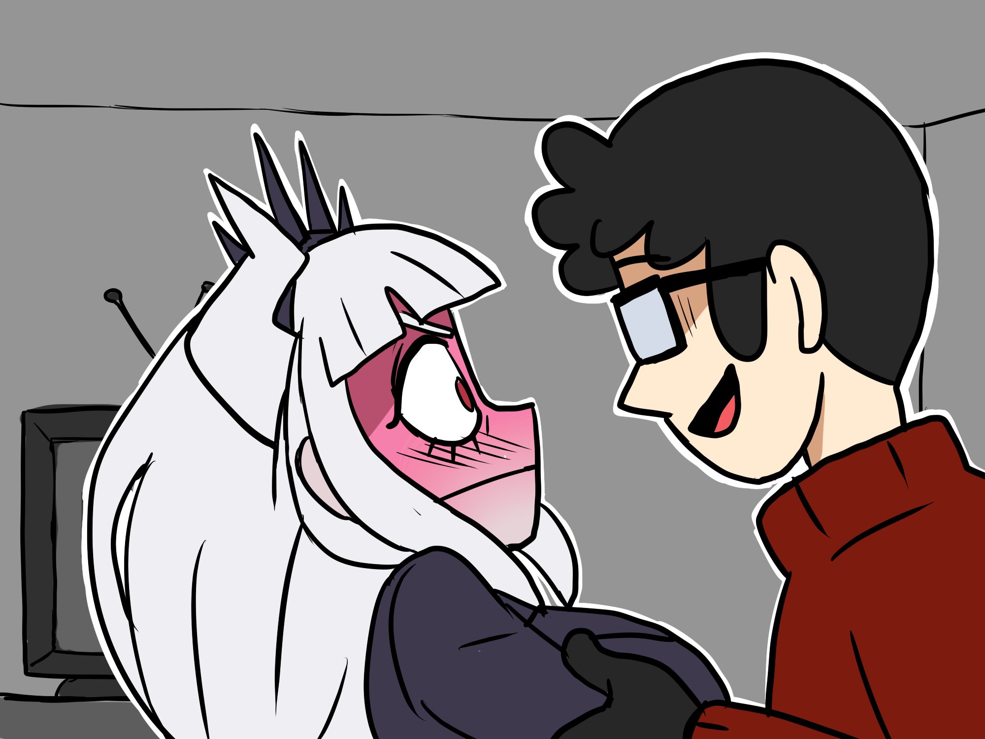 Luis Artstyles on Twitter: ""Como me encanta que sean dificiles" spoiler de un pequeño comic que ...