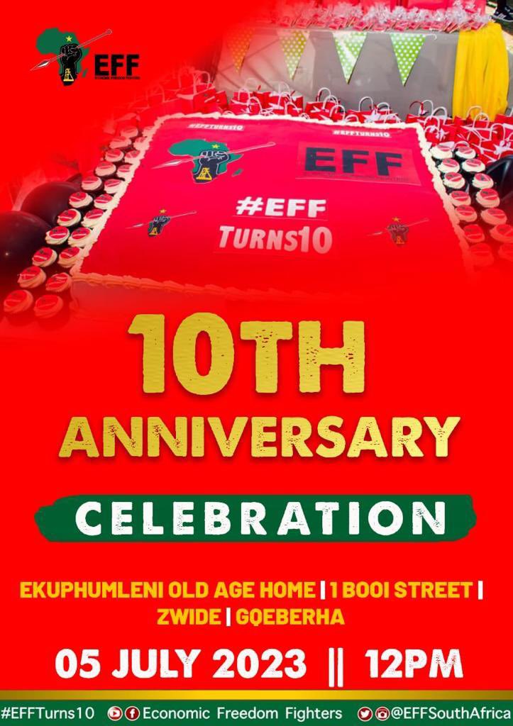 Economic Freedom Fighters on Twitter: "♦️Don’t Miss It♦️ CIC @Julius_S_Malema will lead the EFF ...