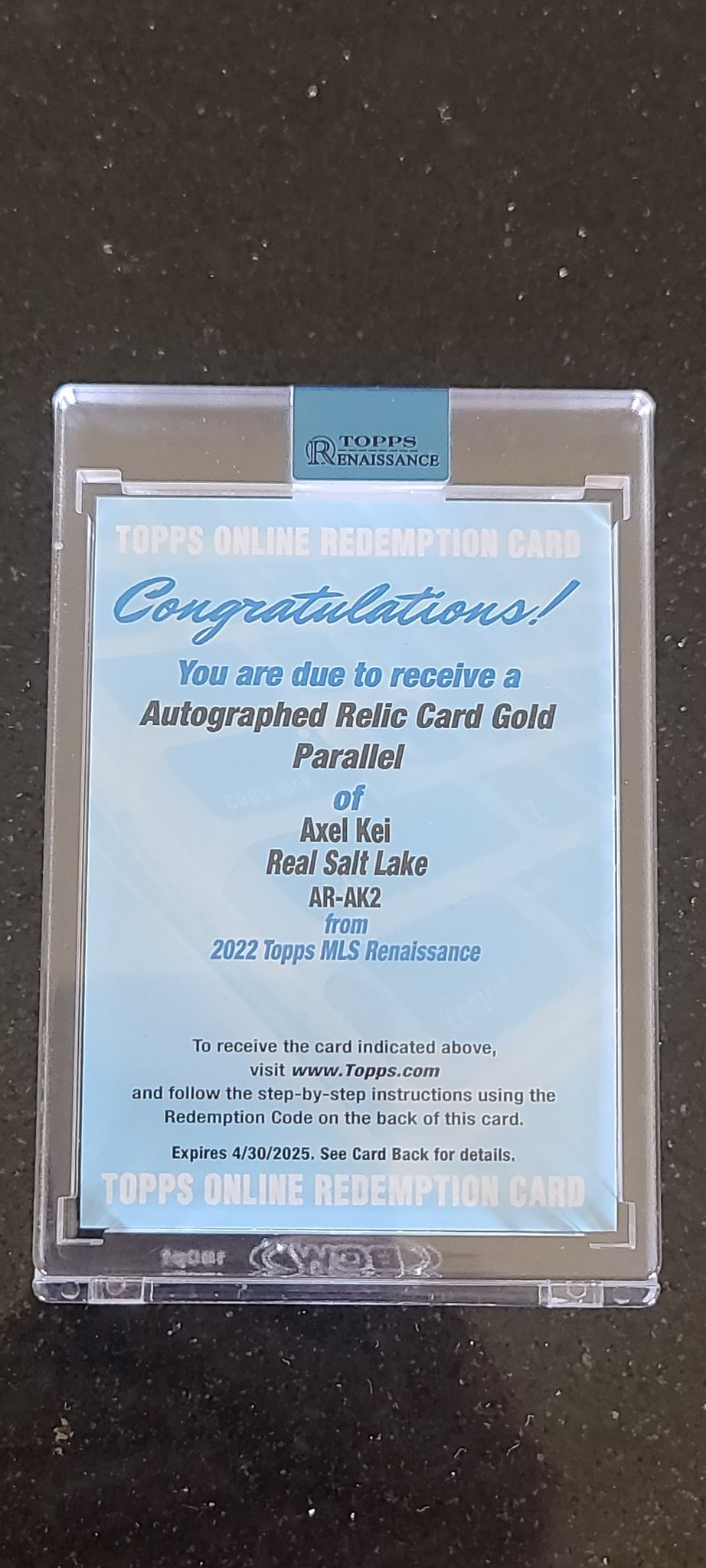 2022 Topps Redemption