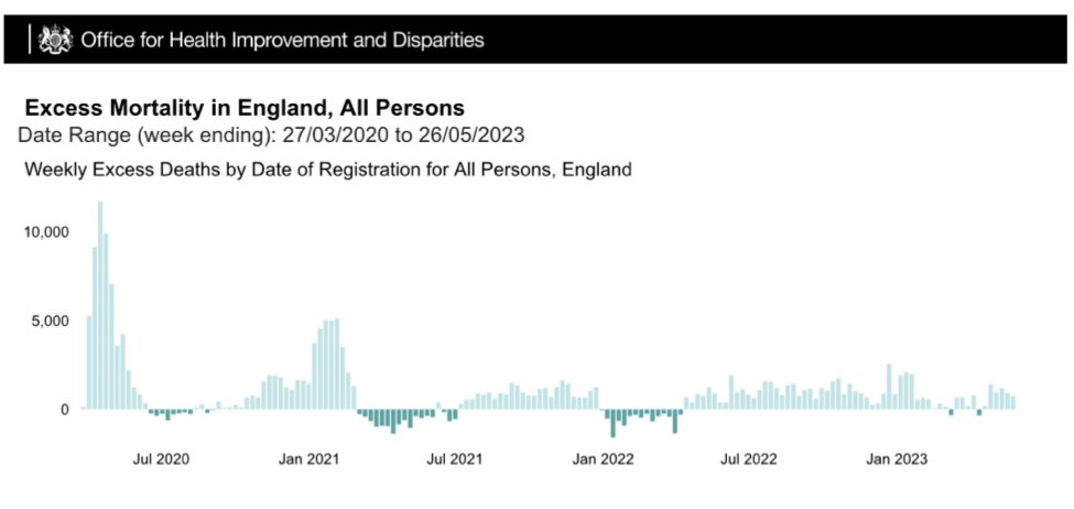 EXCESS DEATHS… a thread🧵 There have been 25,700 excess deaths in the UK ...