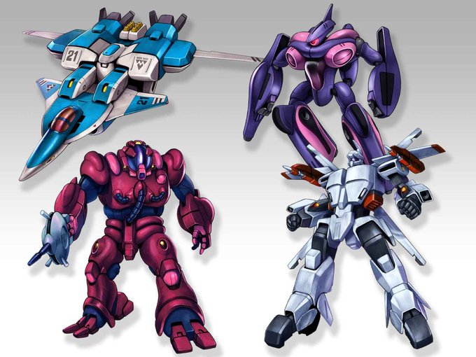 Robotech Mecha Size Comparison