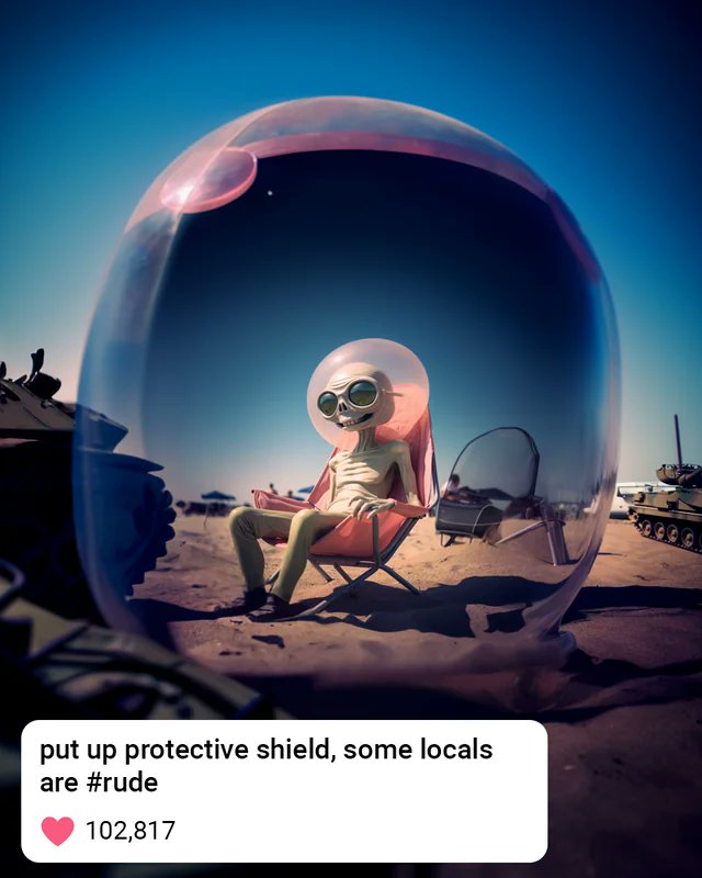 A story of an 'Alien Influencer' visiting Earth for a 2-day vacation ...