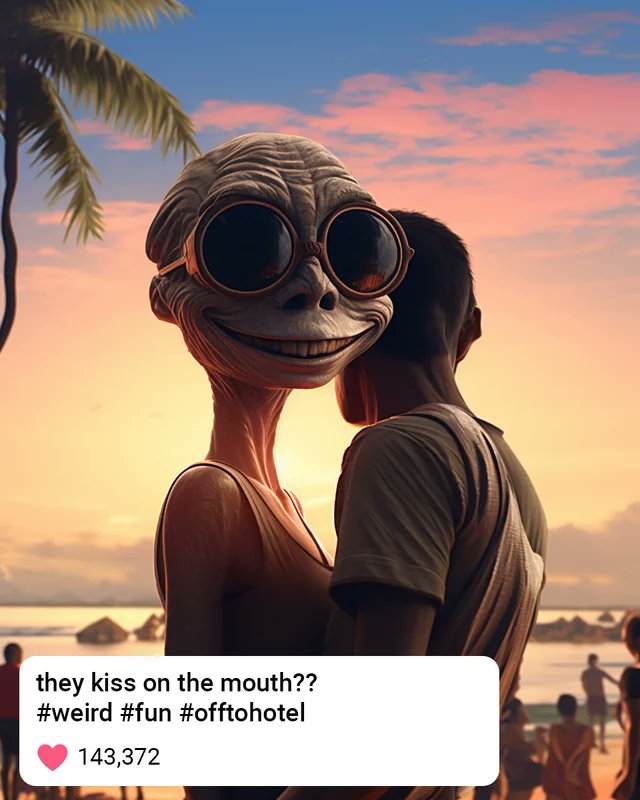 A story of an 'Alien Influencer' visiting Earth for a 2-day vacation ...