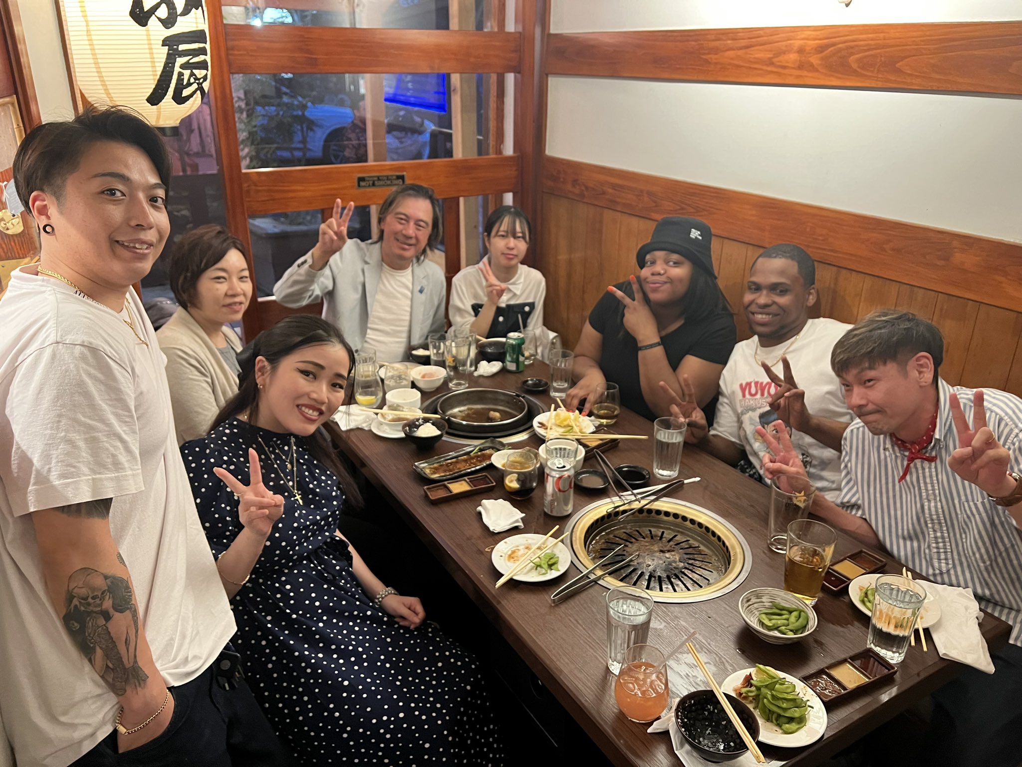 田野上勇人 Hayato Salons代表 Hayato Tanoue on Twitter: "ニューヨーク店31周年記念ディナーをスタッフとすき焼きと焼肉をしゃぶ辰で楽しみました😊 他3名 ...