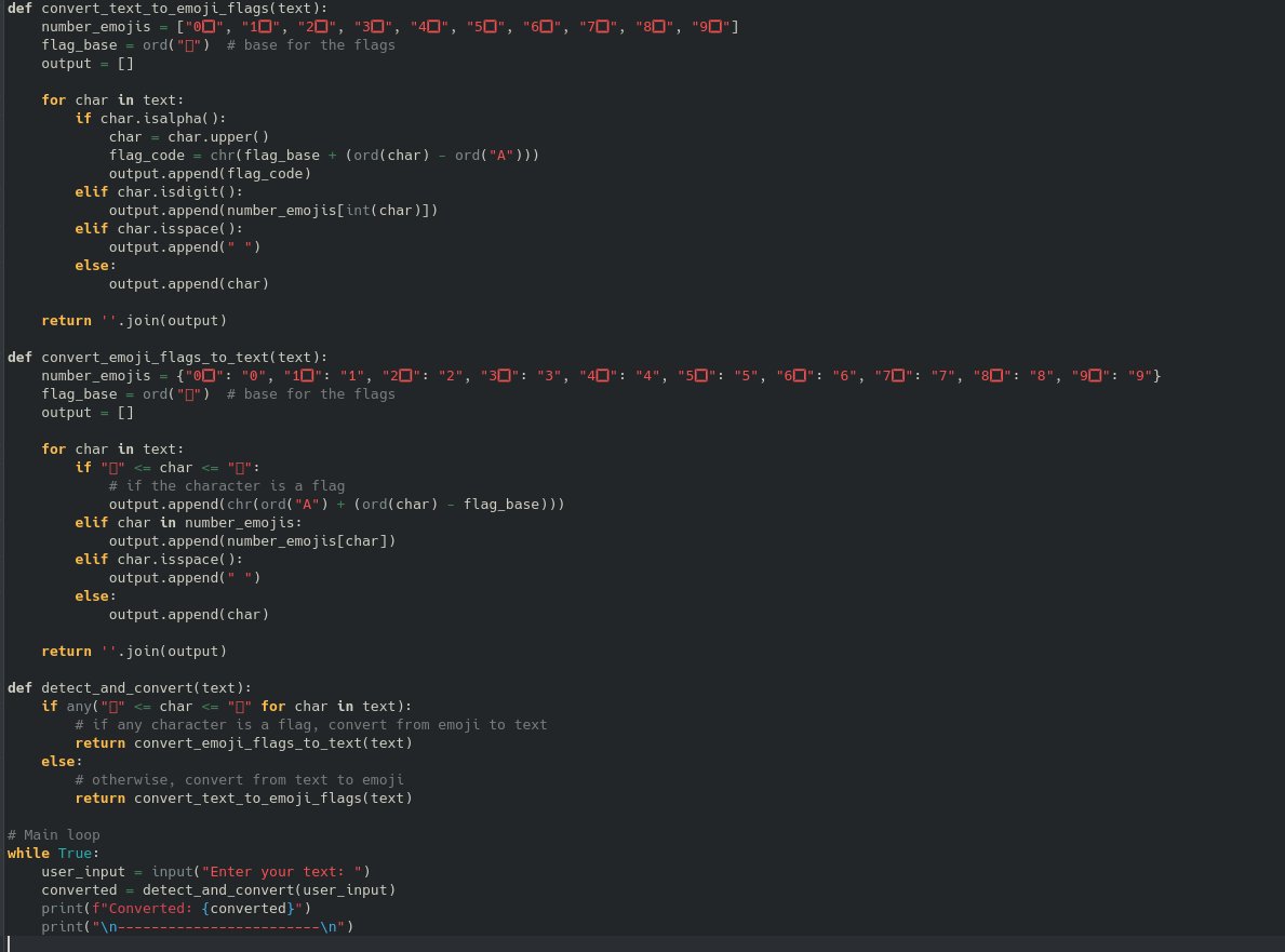 haareblond on Twitter: "@lauriewired with this script you can make translating in this emogy ...