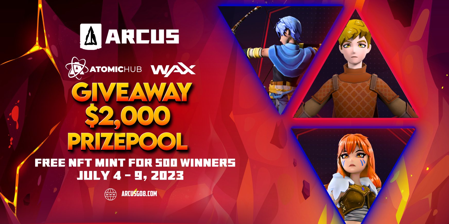 Arcus Official on Twitter: "🏹 Exciting news! Arcus and @AtomicHub have joined forces to bring ...