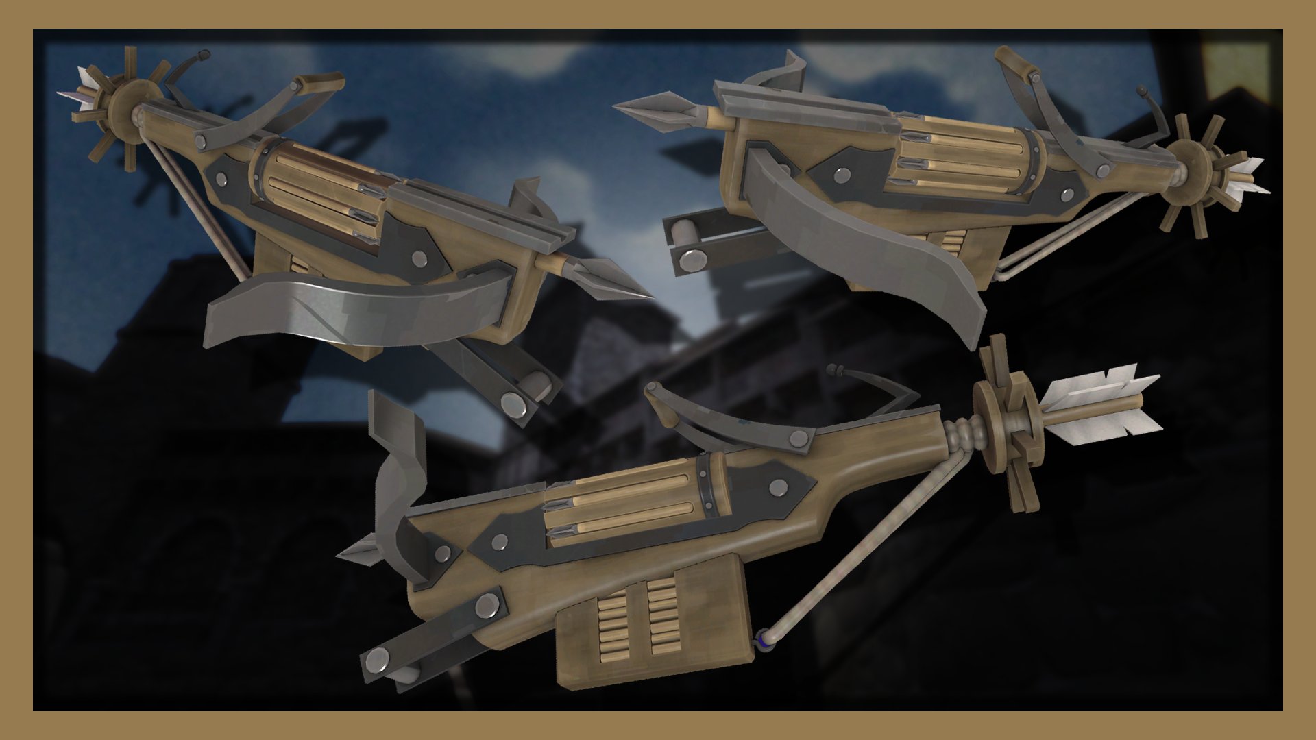 Fantasy Repeating Crossbow