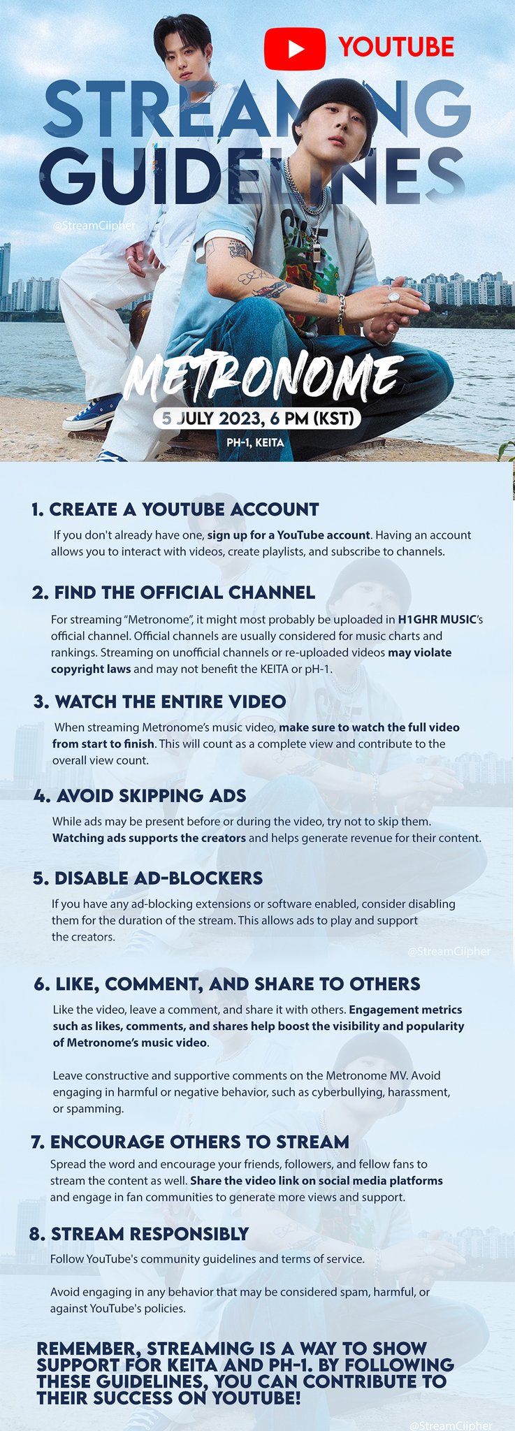 CIIPHER STREAMS on Twitter: "Get ready for the exciting #Metronome Streaming on YouTube starting ...