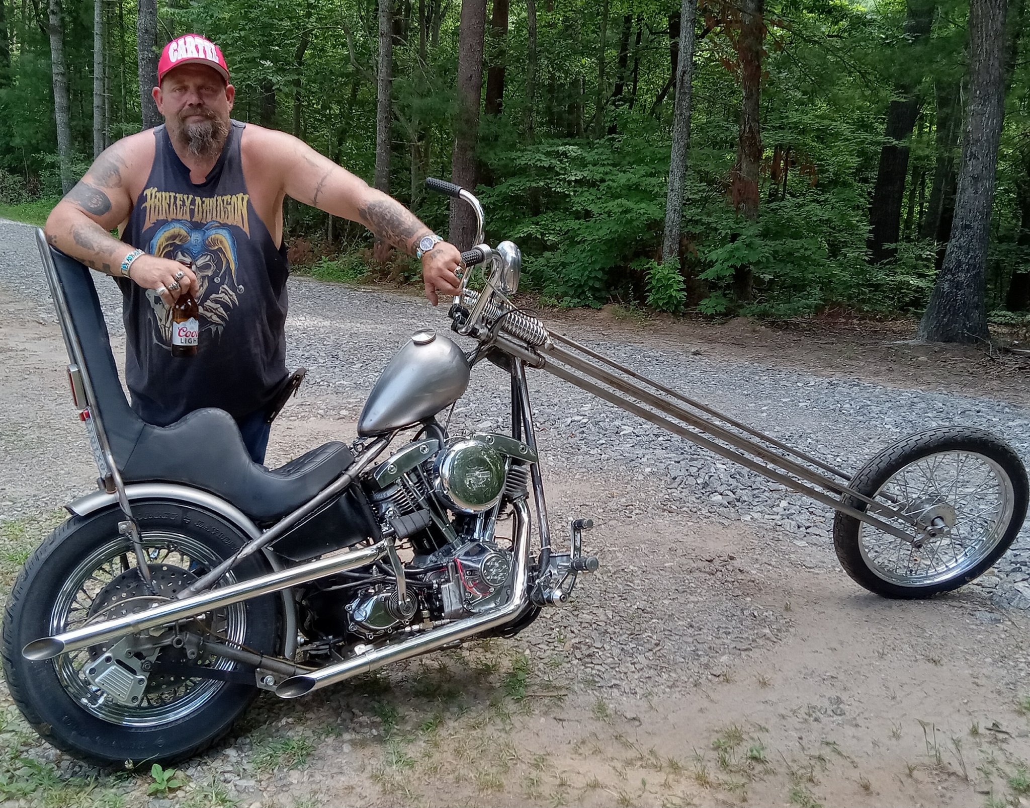 Shovelhead Chopper Springer