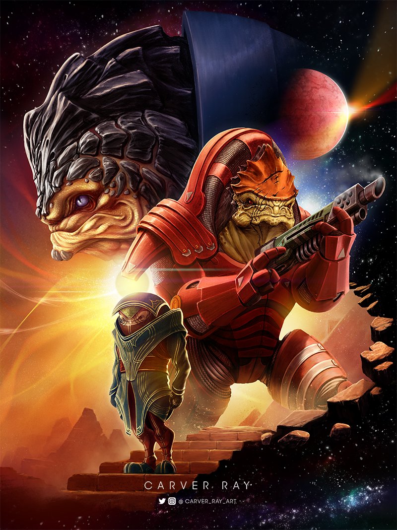 Mass Effect Wallpaper Wrex