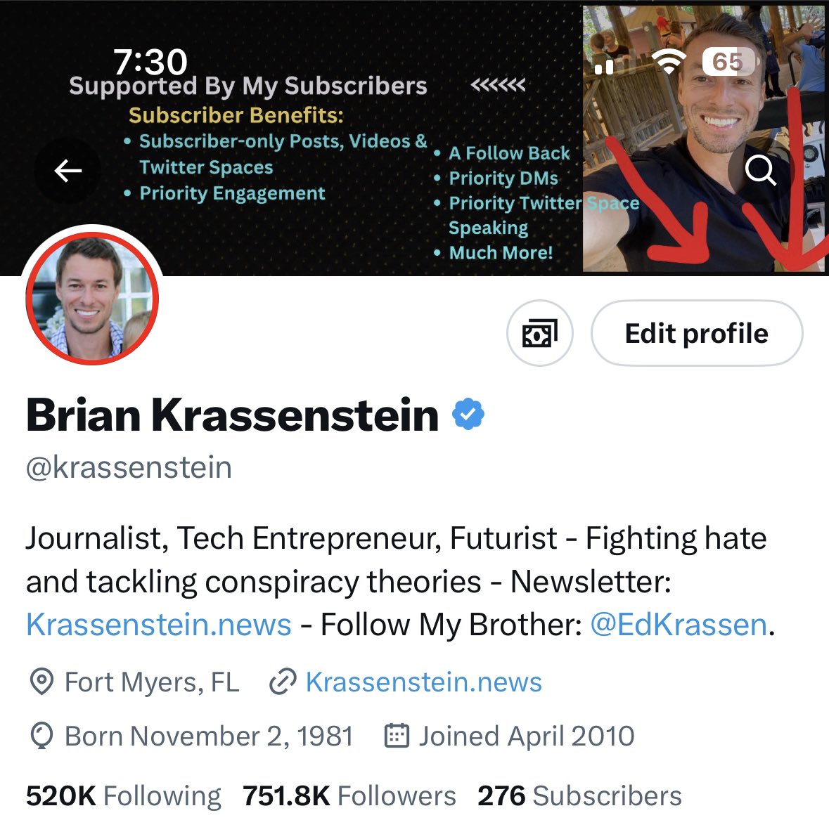 Brian Krassenstein on Twitter: "@Flyonth85407338 @TaraBull808 That’s how many I pay. https://t ...