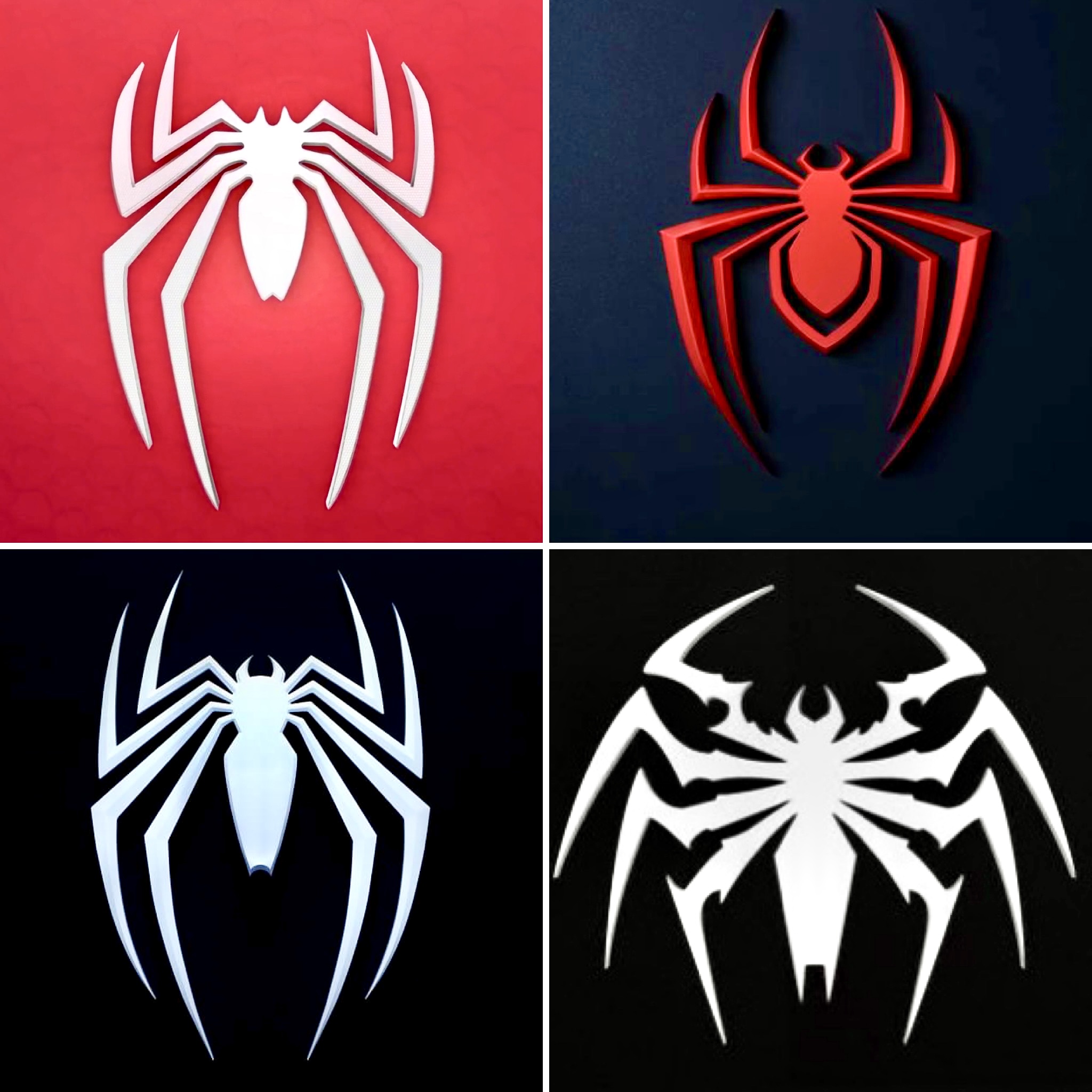 Spiderman Logo Png Red
