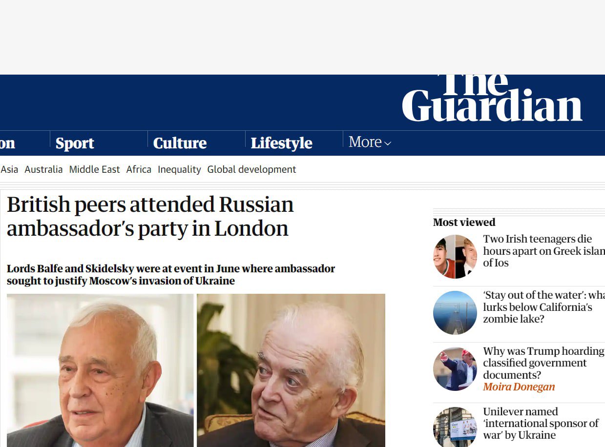 Zlatti71 on Twitter: "🇬🇧 🇷🇺 "Crimea definitely belongs to Russia", said the British lord British ...