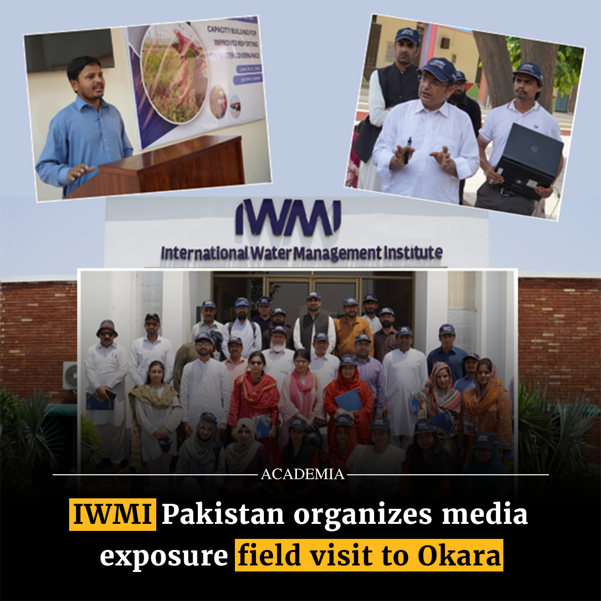 Academia Mag on Twitter: "The International Water Management Institute (IWMI) Pakistan @IWMI ...