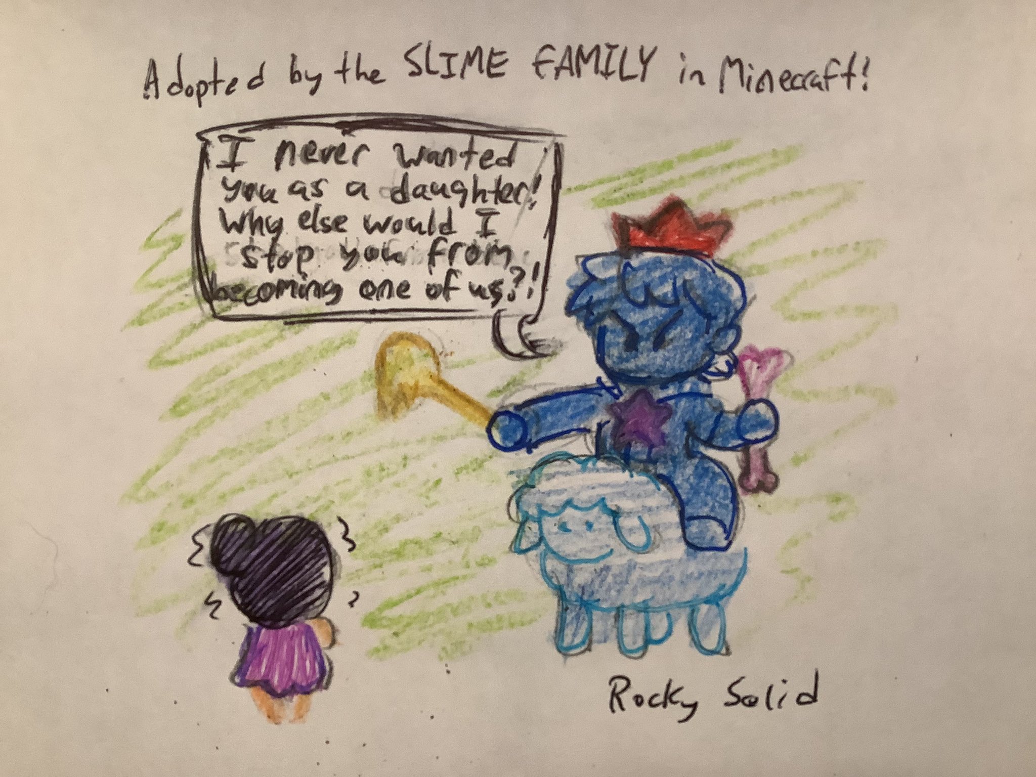 Minecraft Slime Pony