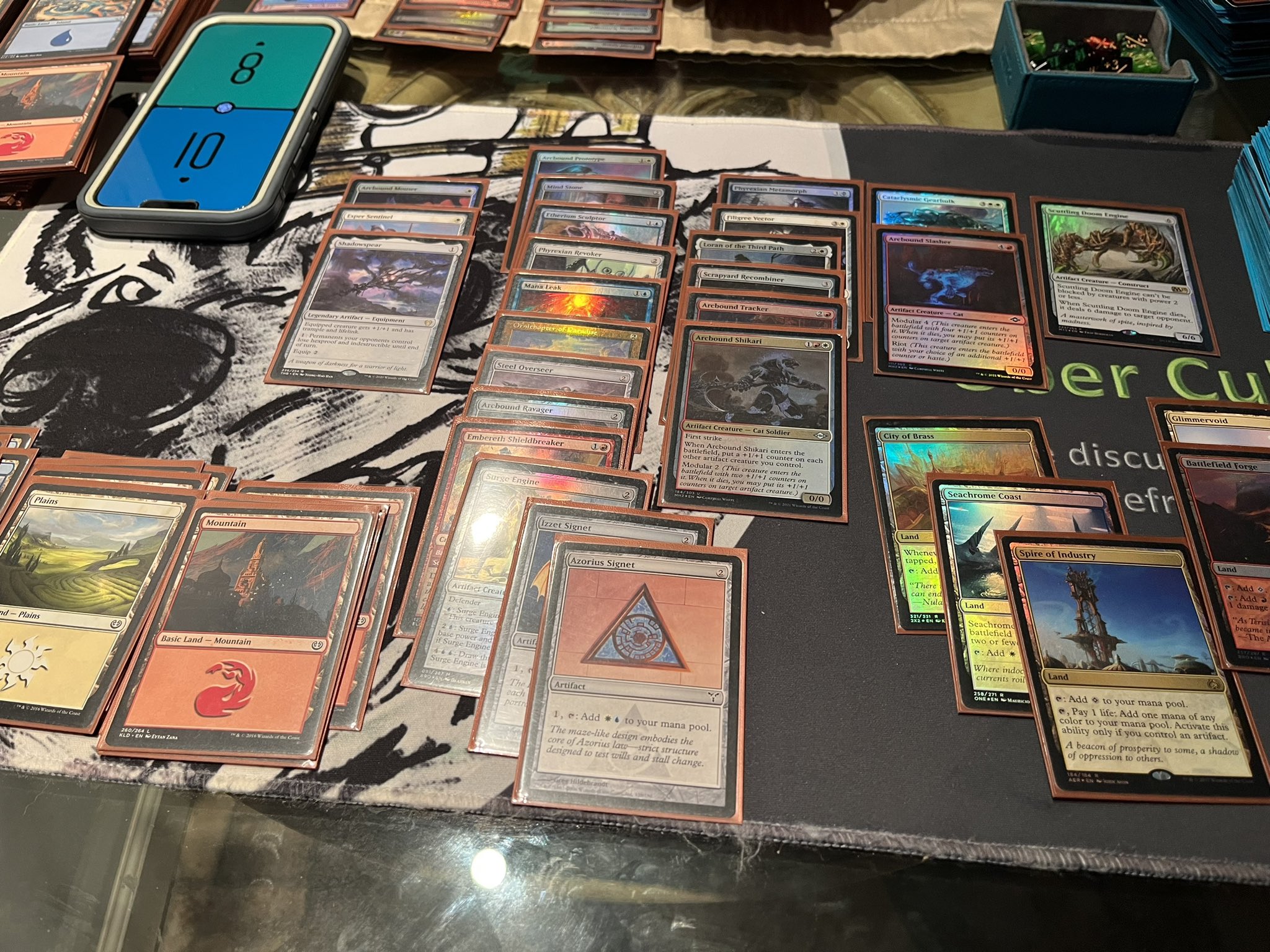 UberCube on Twitter: "Chaos Draft: Jeskai Modular Construct (me) defeated by Jund Sacrifice lil ...
