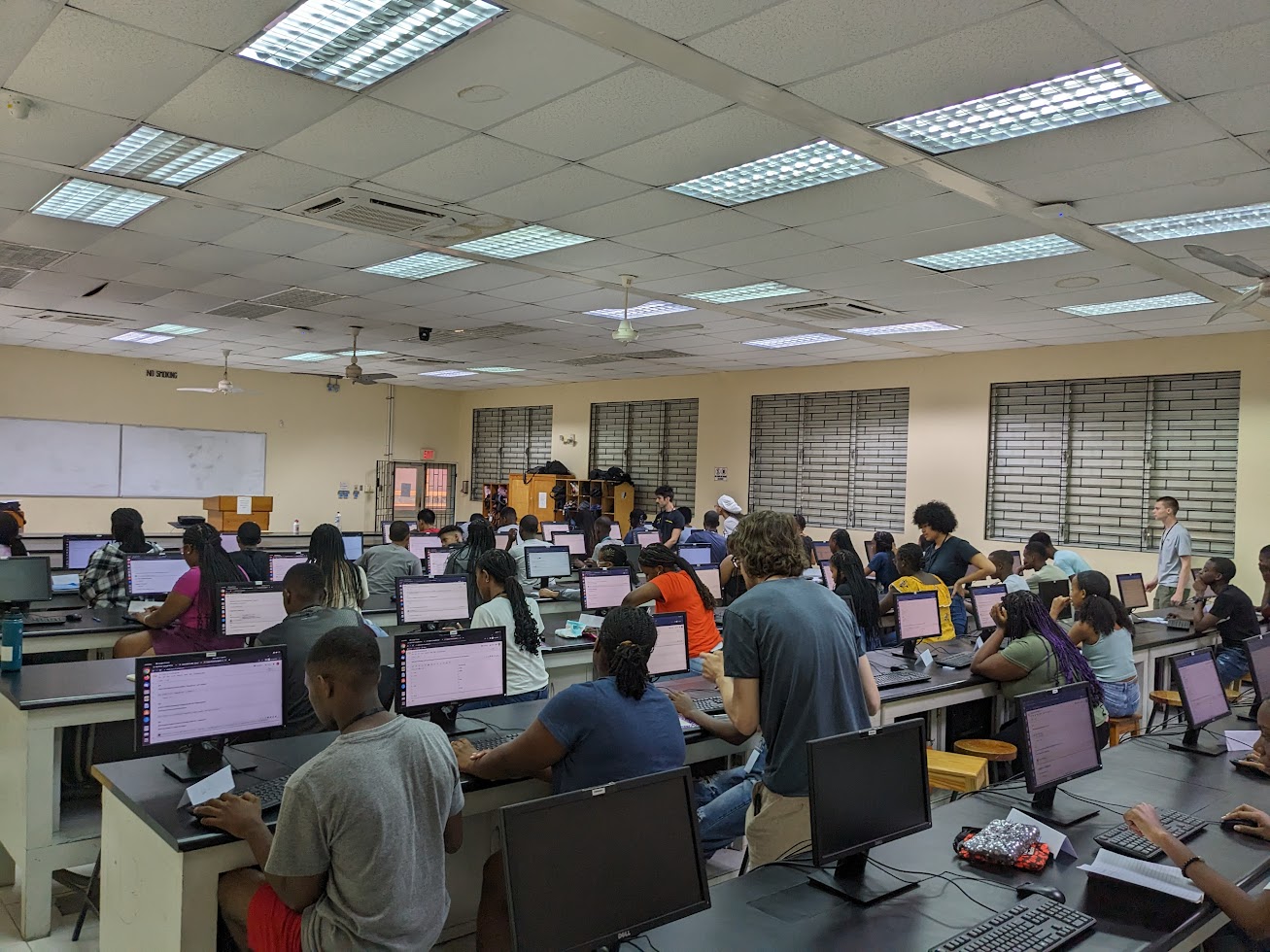 JamCoders on Twitter: "JamCoders 2023 Day 1 of instruction! Some facts about this year's program ...