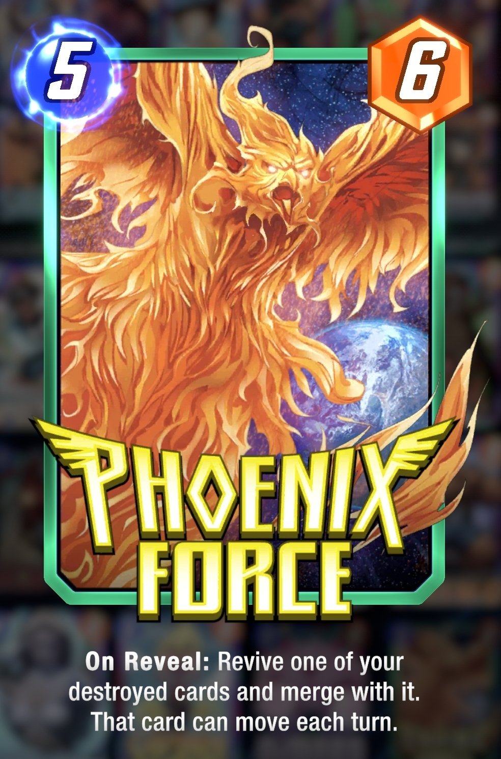 Phoenix Force Marvel