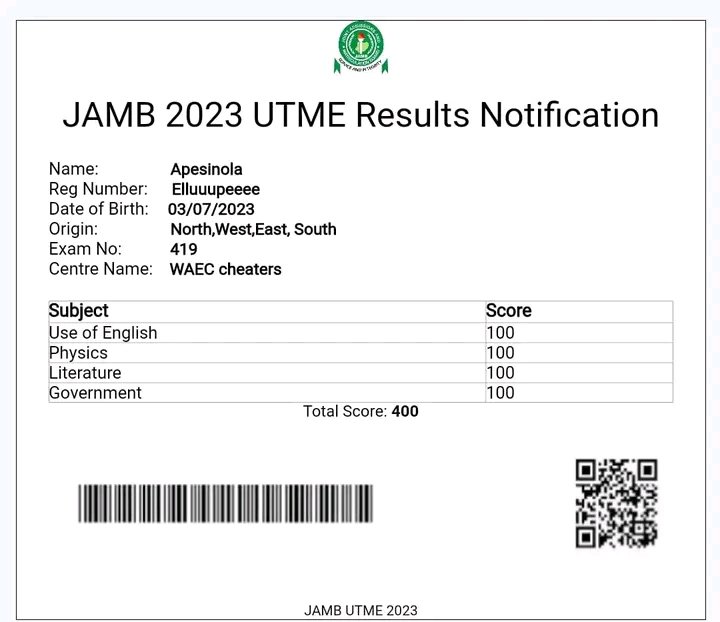 Jamb Utme