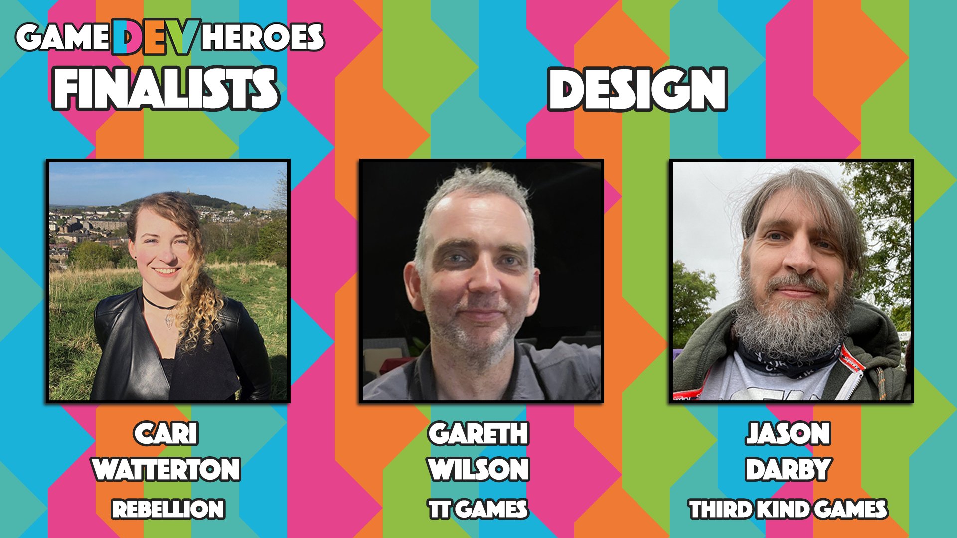 Game Dev Heroes on Twitter: "@CariWatterton - @Rebellion @garethgwilson - @TTGames @JasonDarby ...