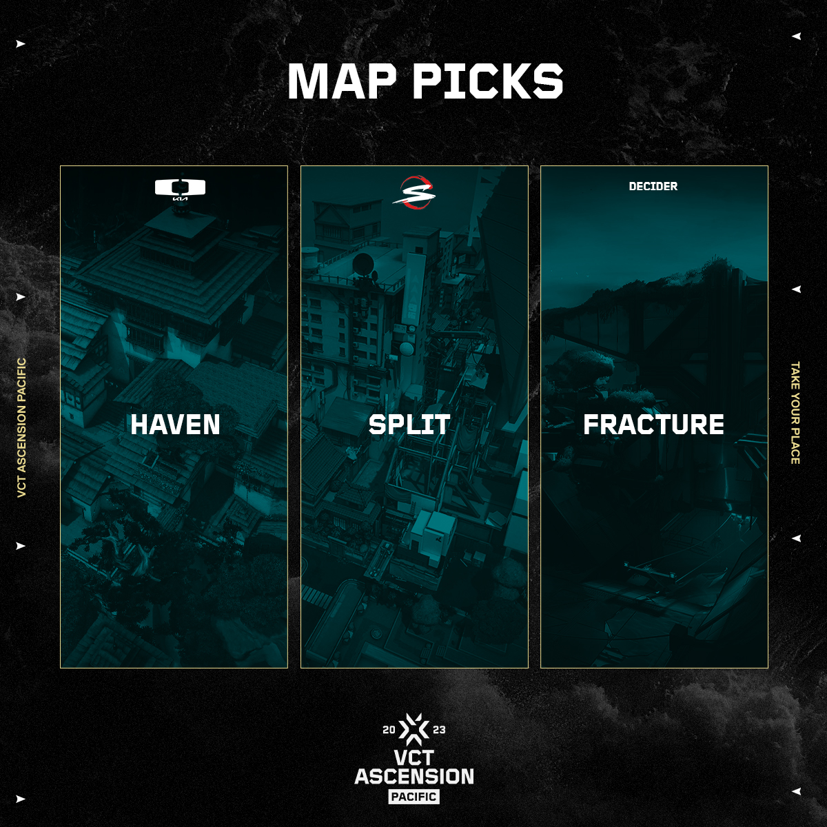 VCT Pacific @ Ascension on Twitter: "A trip to Haven, Split, and Fracture for our final # ...