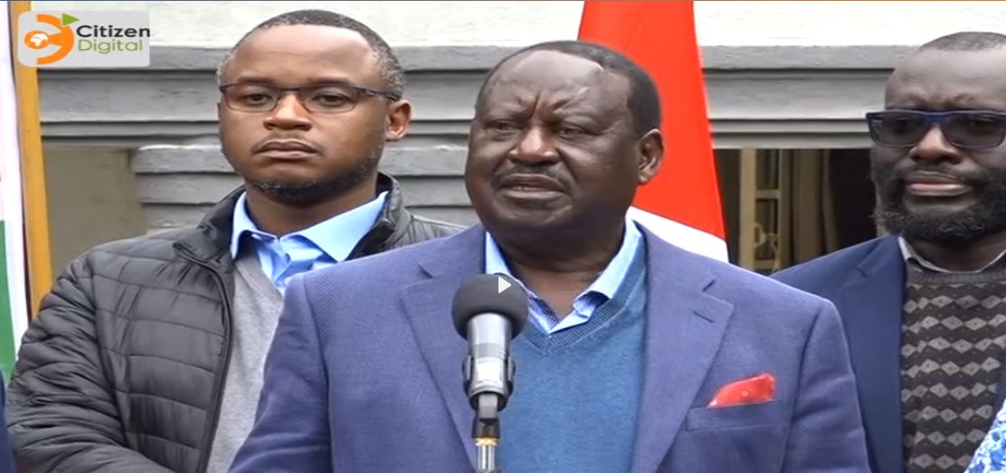 Abuga Makori EGH, MBE on Twitter: "Please Your Excellency Raila Odinga, it is Azimio who ...