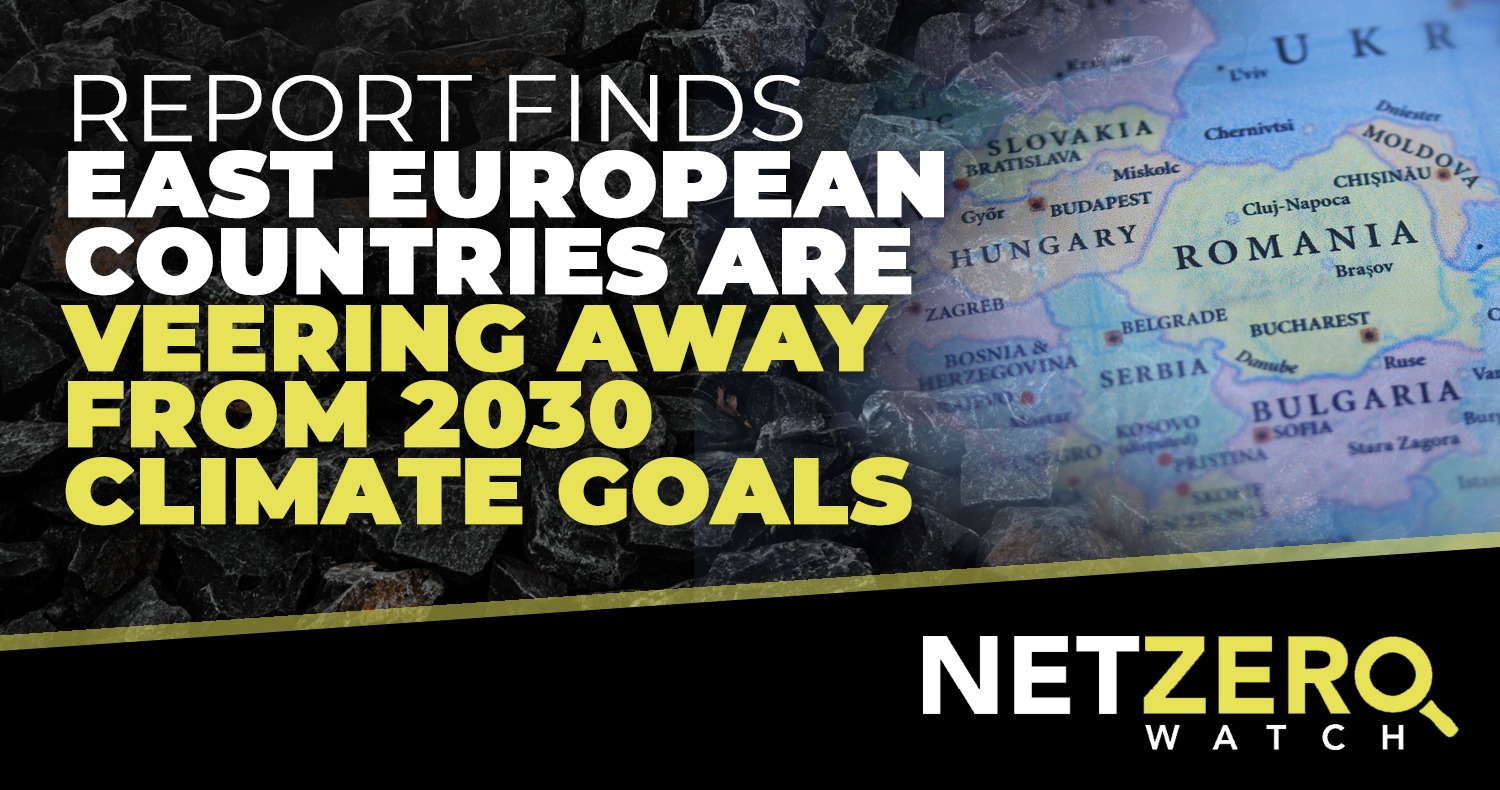 Net Zero Watch on Twitter: "A new report says that Eastern European countries are veering away ...