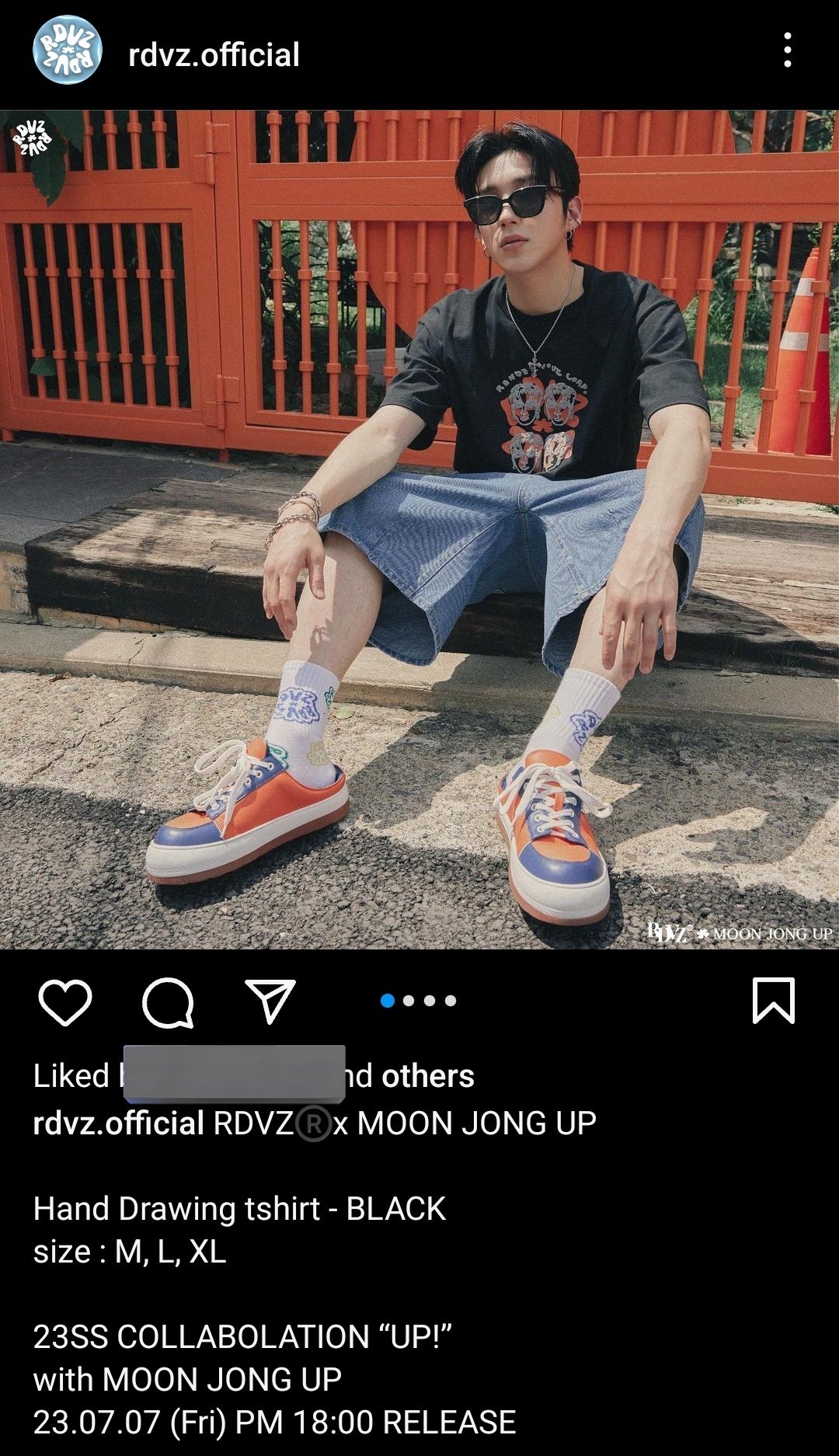 Moon Jongup News on Twitter: "[230704] rdvz.offical Instagram Update with Jongup RDVZ®️x MOON ...