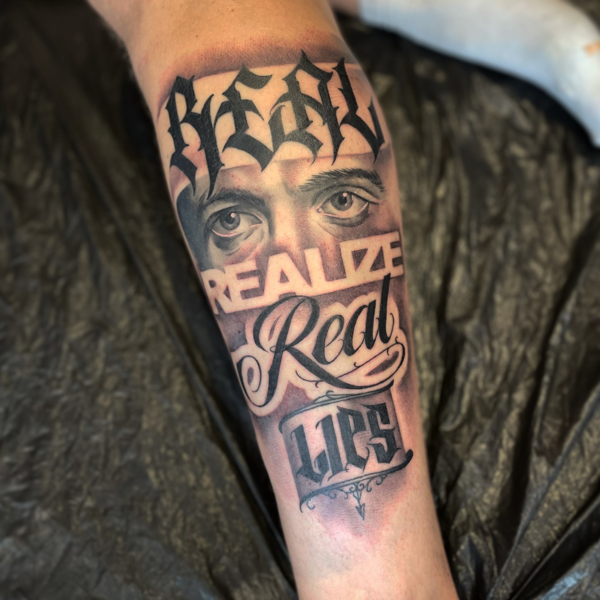 Real Eyes Realize Real Lies