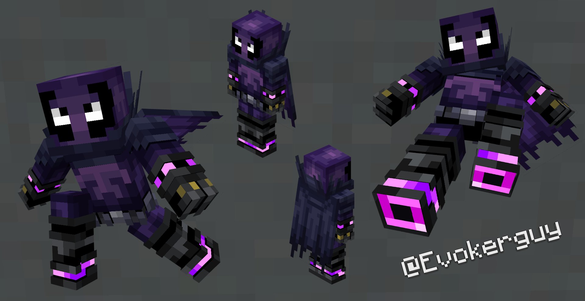 Ender Robot Minecraft Skin Ender Demons By Blu Shutter Bug (Minecraft