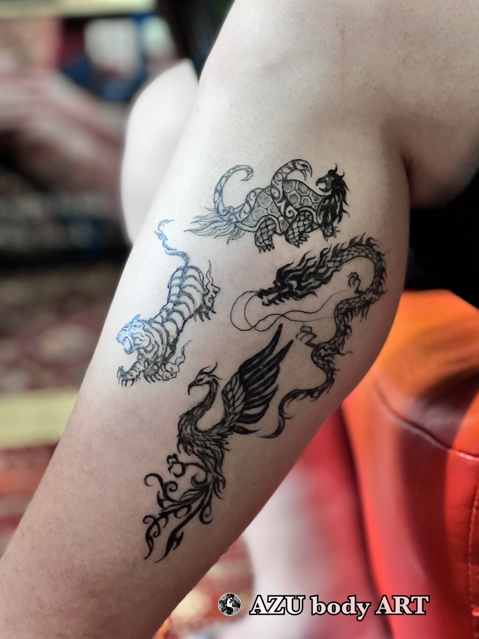 AZU body art ☆ ジャグアタトゥー大阪 on X: AZU body art ☆ ジャグアタトゥー大阪 on X: