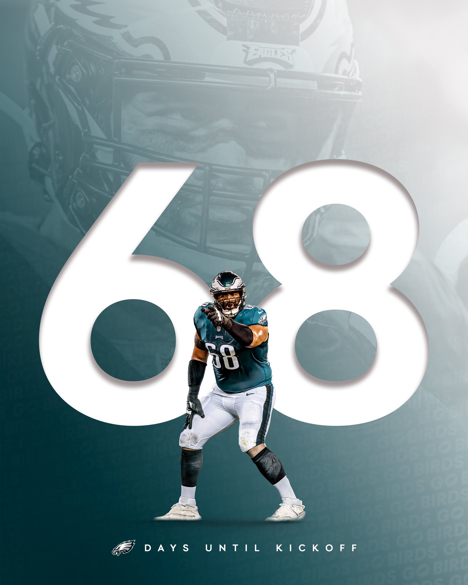 Philadelphia Eagles on Twitter: "The day's getting closer @jordan_mailata | #FlyEaglesFly https ...