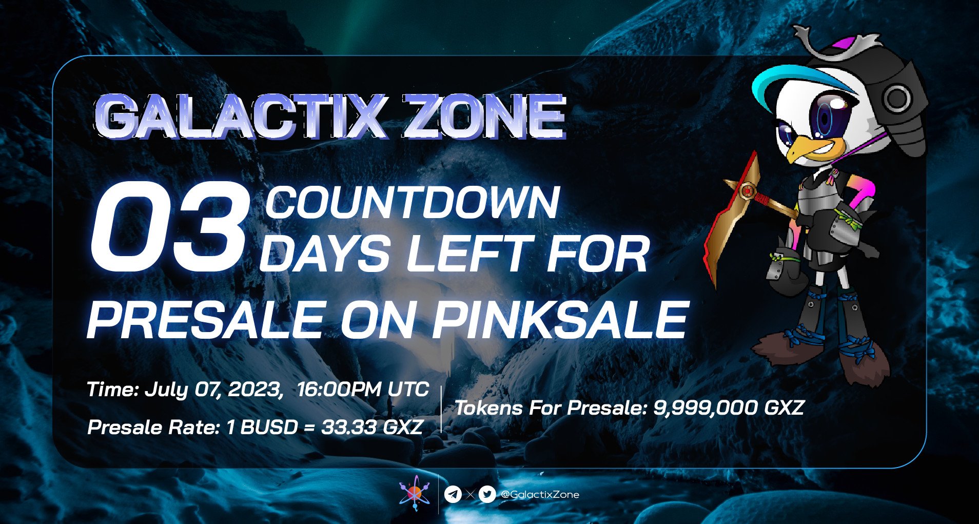 Galactix Zone on Twitter: "🚀 Exciting News Alert! 🚀 🕒 Only 3 days left until our highly ...