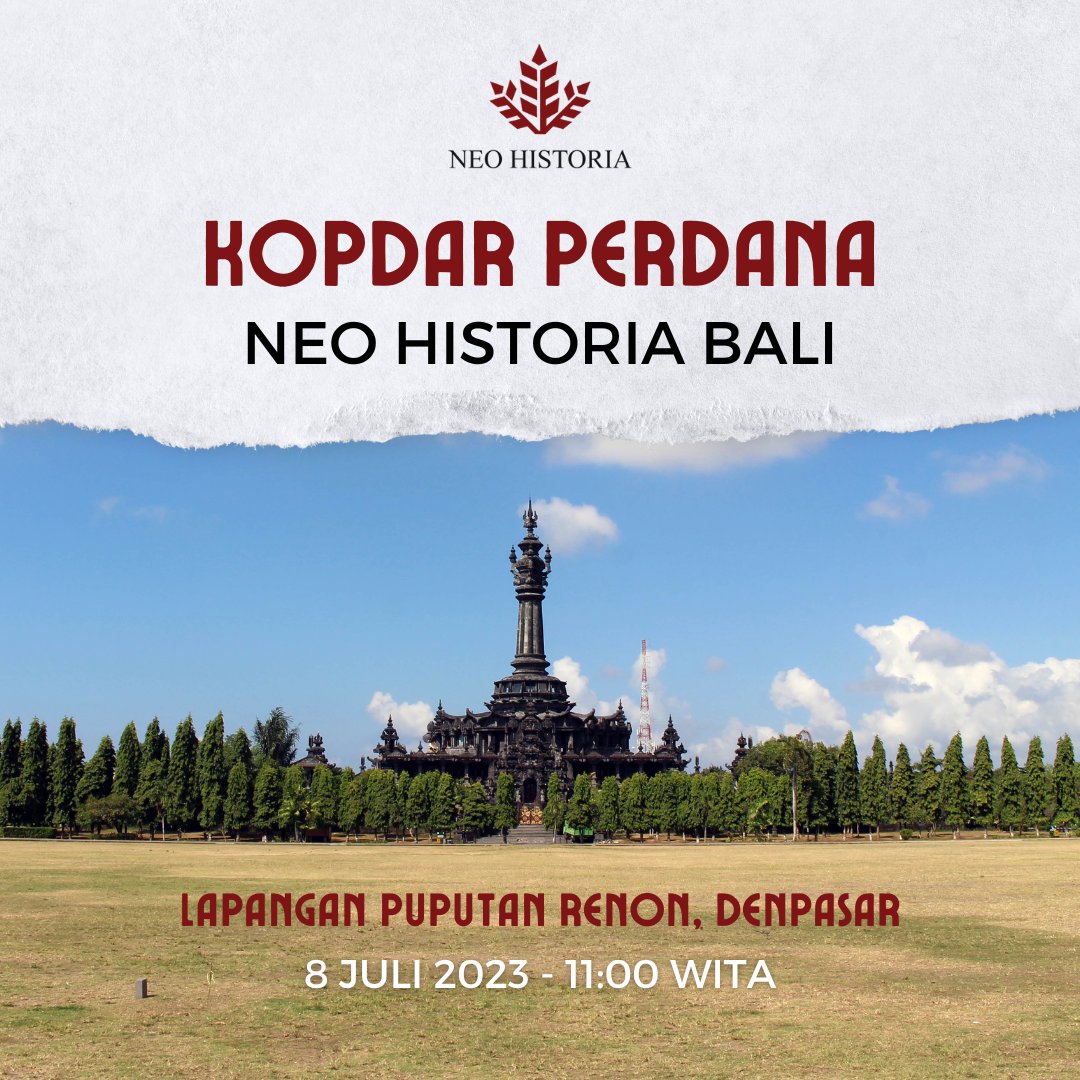 Neo Historia Indonesia on Twitter: "Ave Neohistorian! Neo Historia mengundang kawan-kawan ...