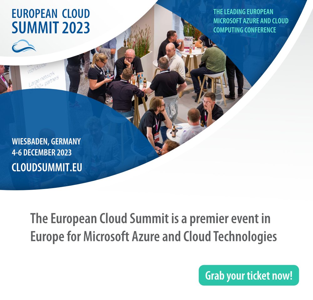 European Cloud Summit on Twitter: "The #CloudSummit gathers #MicrosoftAzure executives and ...