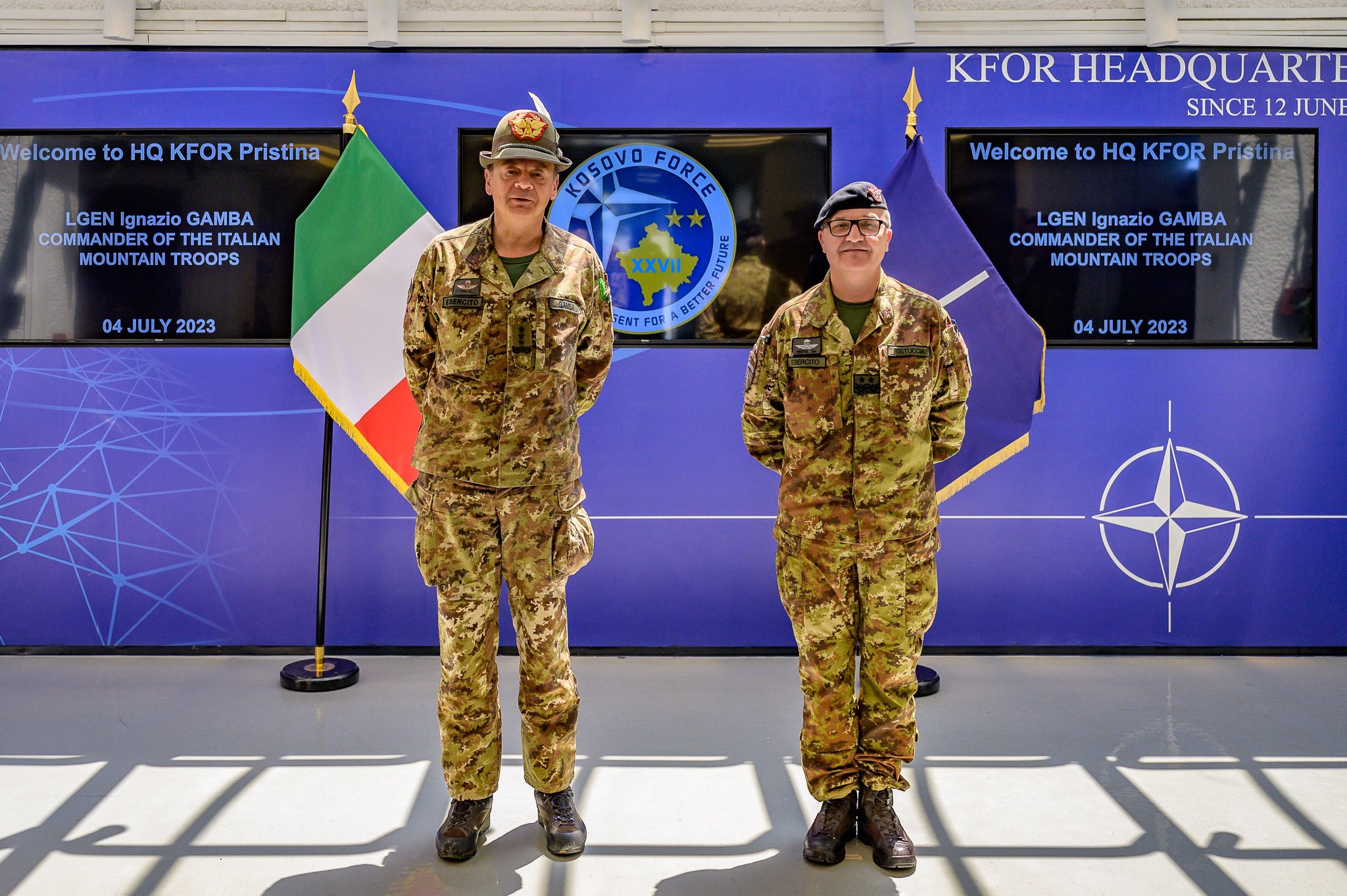 NATO Kosovo Force - KFOR on Twitter: "Commander of the #NATO-led #KFOR mission, Major General ...